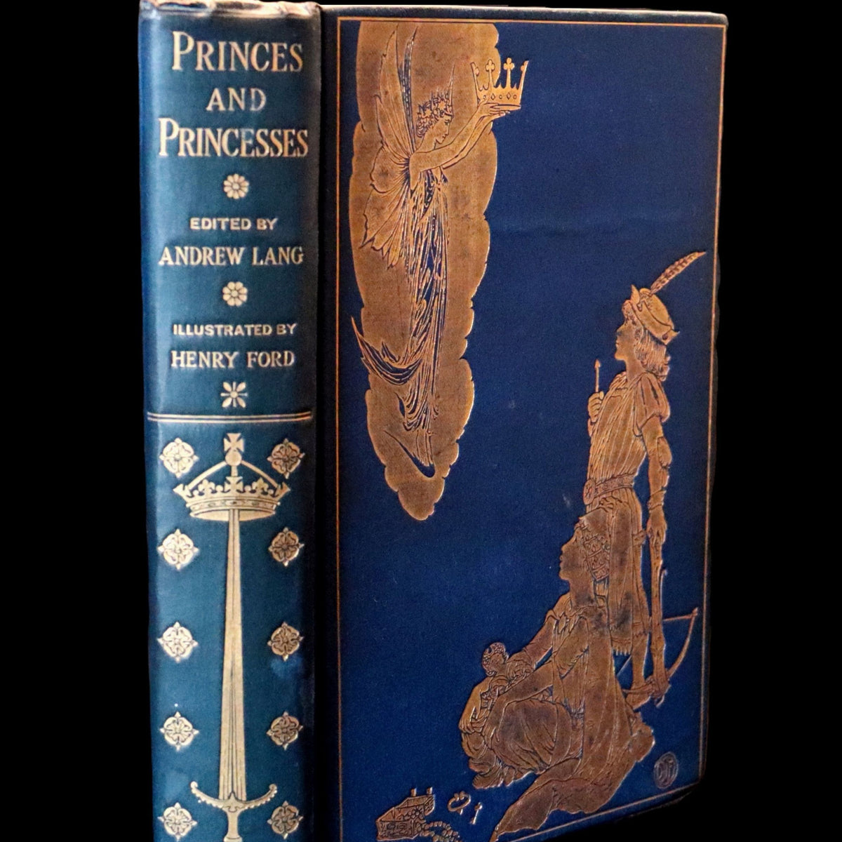 1908 Rare 1stEd Book - THE BOOK OF PRINCES & PRINCESSES by Mrs. Lang ...