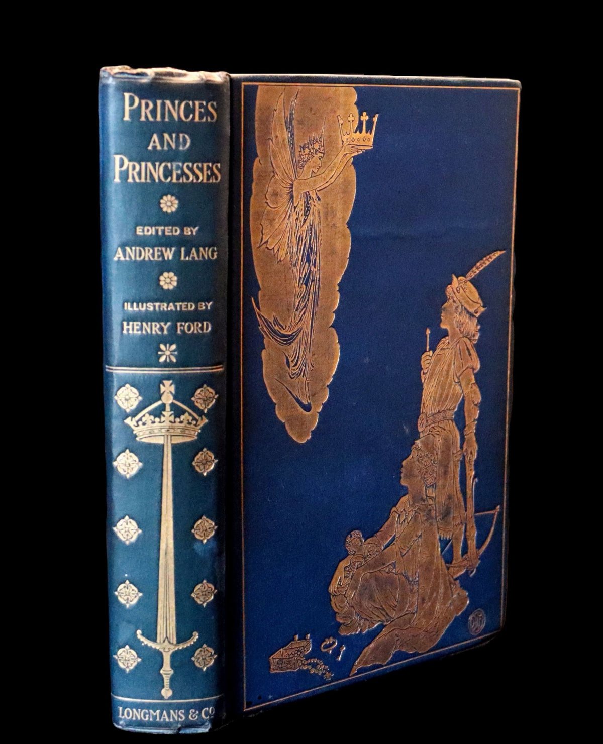 1908 Rare 1stEd Book - THE BOOK OF PRINCES & PRINCESSES by Mrs. Lang ...