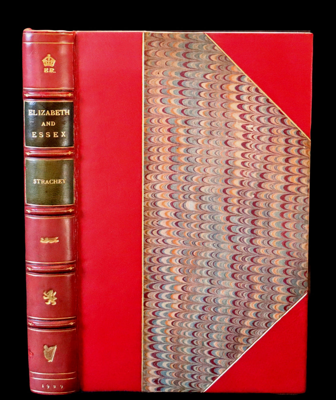 1929 Rare Book - ELIZABETH I (Queen of England) And ESSEX : A Tragic H ...