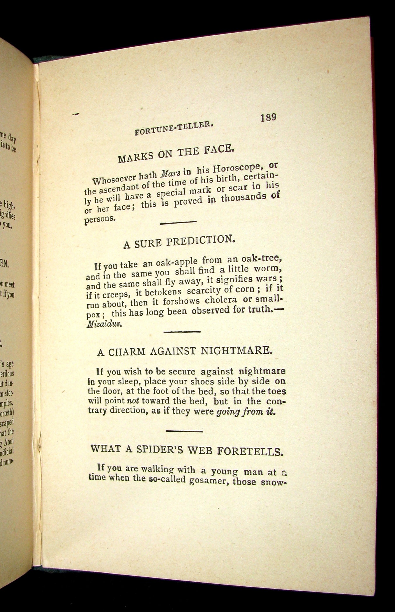 1880 Scarce Book - Up-to-Date PALMISTRY, Physiognomy and Fortune ...