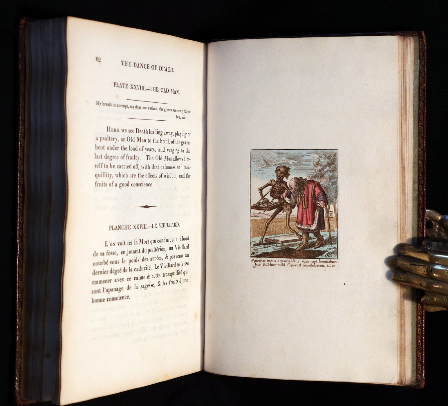 1816 Rare Book -The DANCE of DEATH - Danse Macabre by Hans Holbein ...