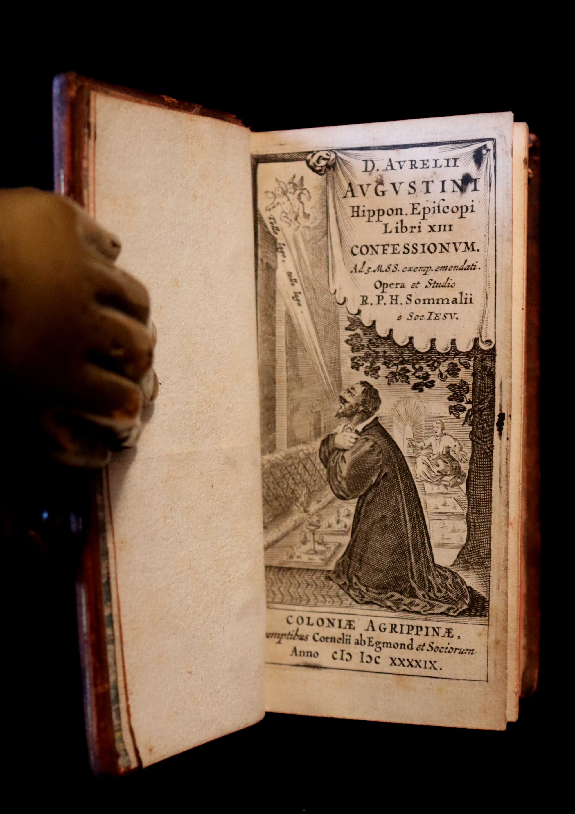 1649 Rare Latin Book - The Confessions of Saint Augustine of Hippo. by ...