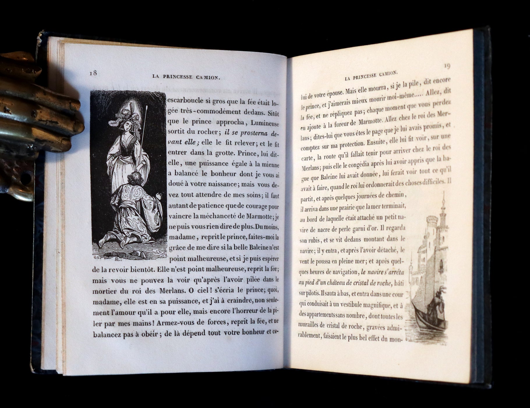 1837 Rare illustrated French Book ~ Contes des Fees - Fairy Tales by E ...
