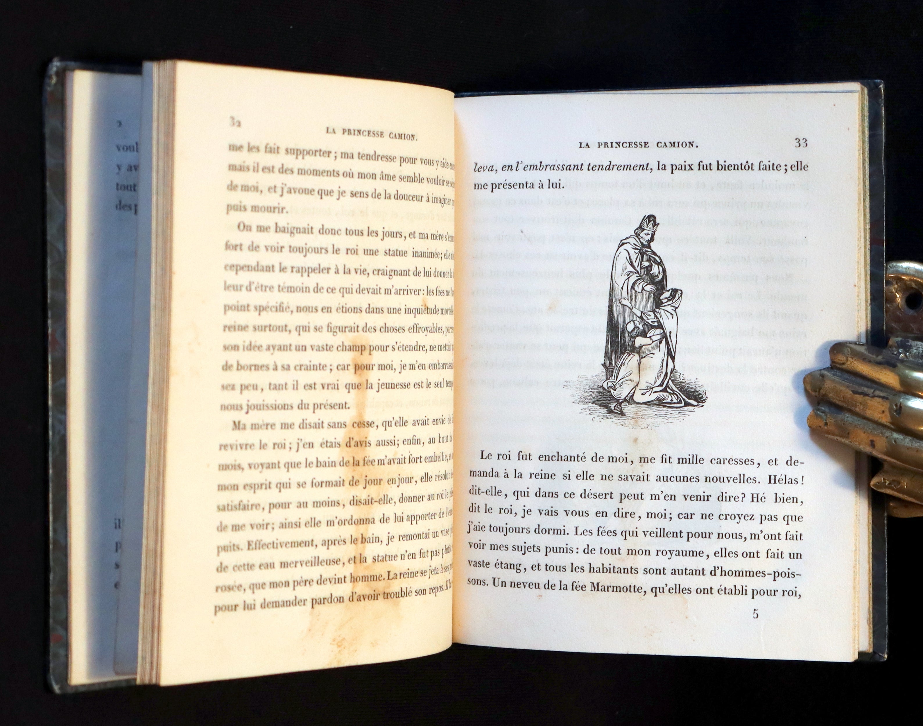 1837 Rare illustrated French Book ~ Contes des Fees - Fairy Tales by E ...