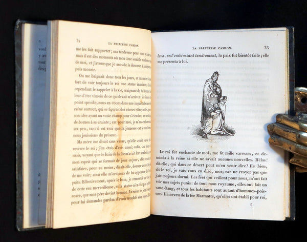 1837 Rare illustrated French Book ~ Contes des Fees - Fairy Tales by E ...