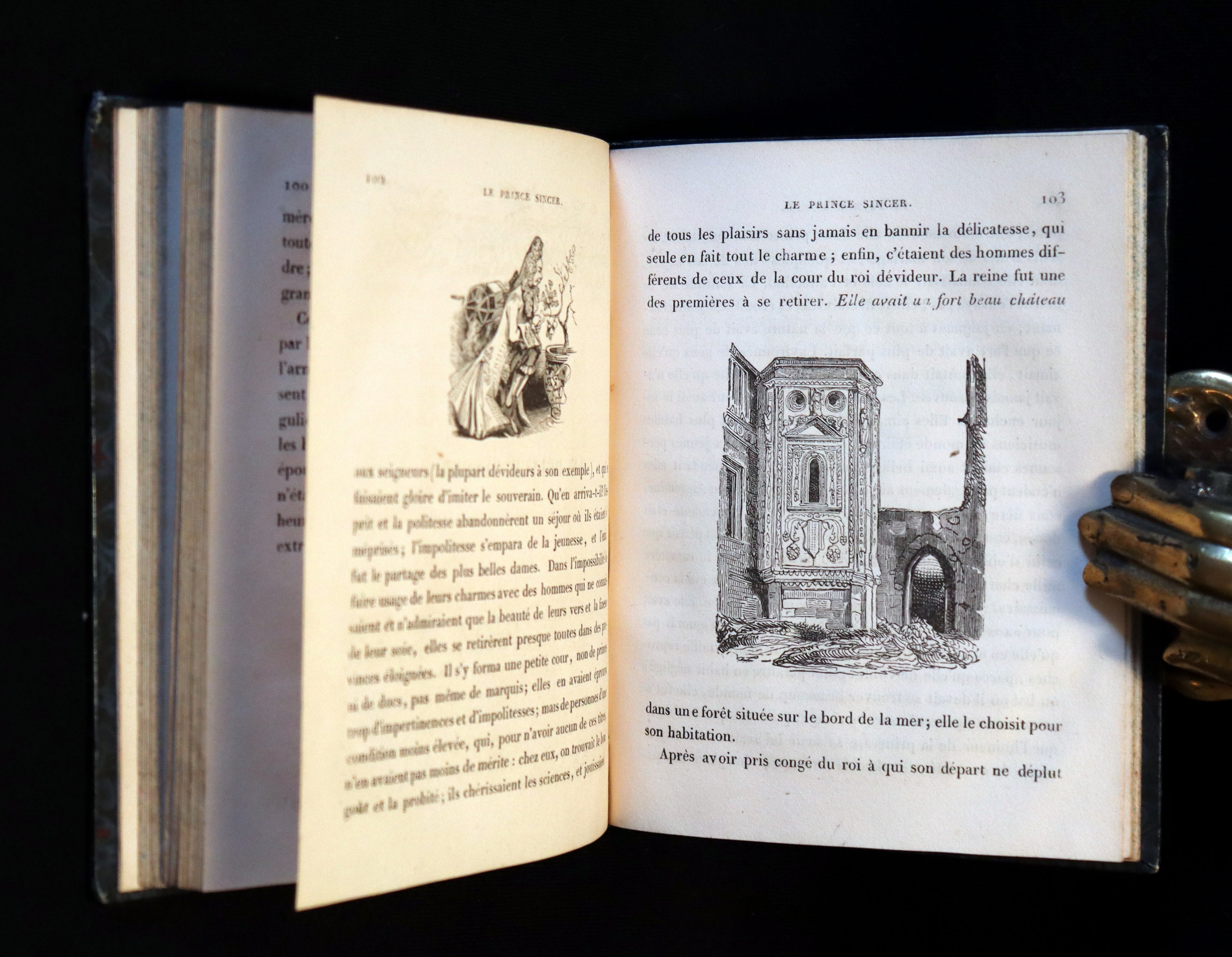 1837 Rare illustrated French Book ~ Contes des Fees - Fairy Tales by E ...
