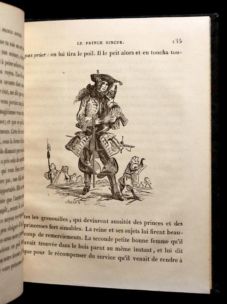 1837 Rare illustrated French Book ~ Contes des Fees - Fairy Tales by E ...