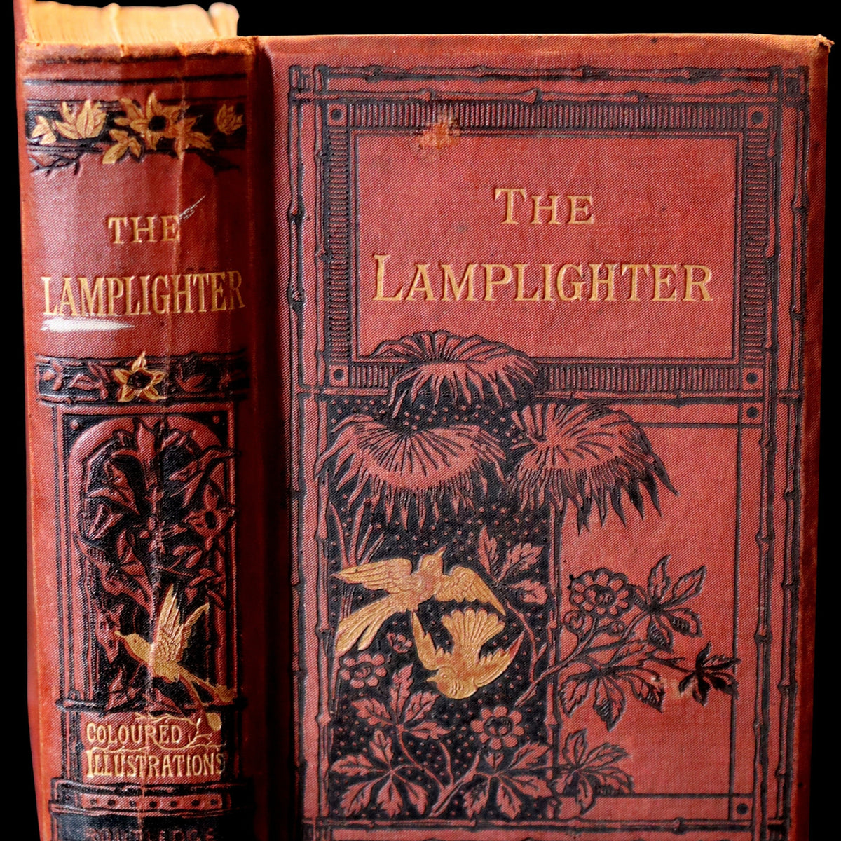 1875 Rare Book - The LAMPLIGHTER by Maria Susanna Cummins. Illustrated ...