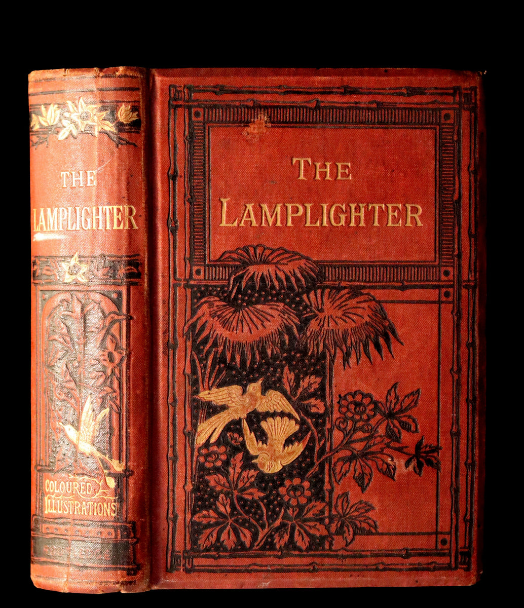 1875 Rare Book - The LAMPLIGHTER by Maria Susanna Cummins. Illustrated ...