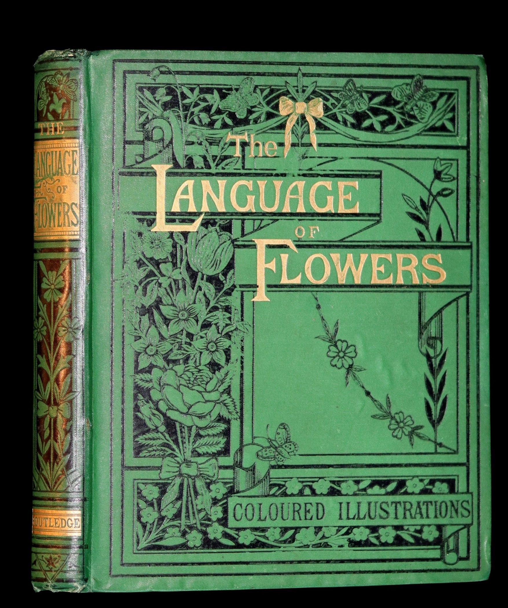 1875 Rare Floriography Book - The Language of Flowers or Floral Emblems ...