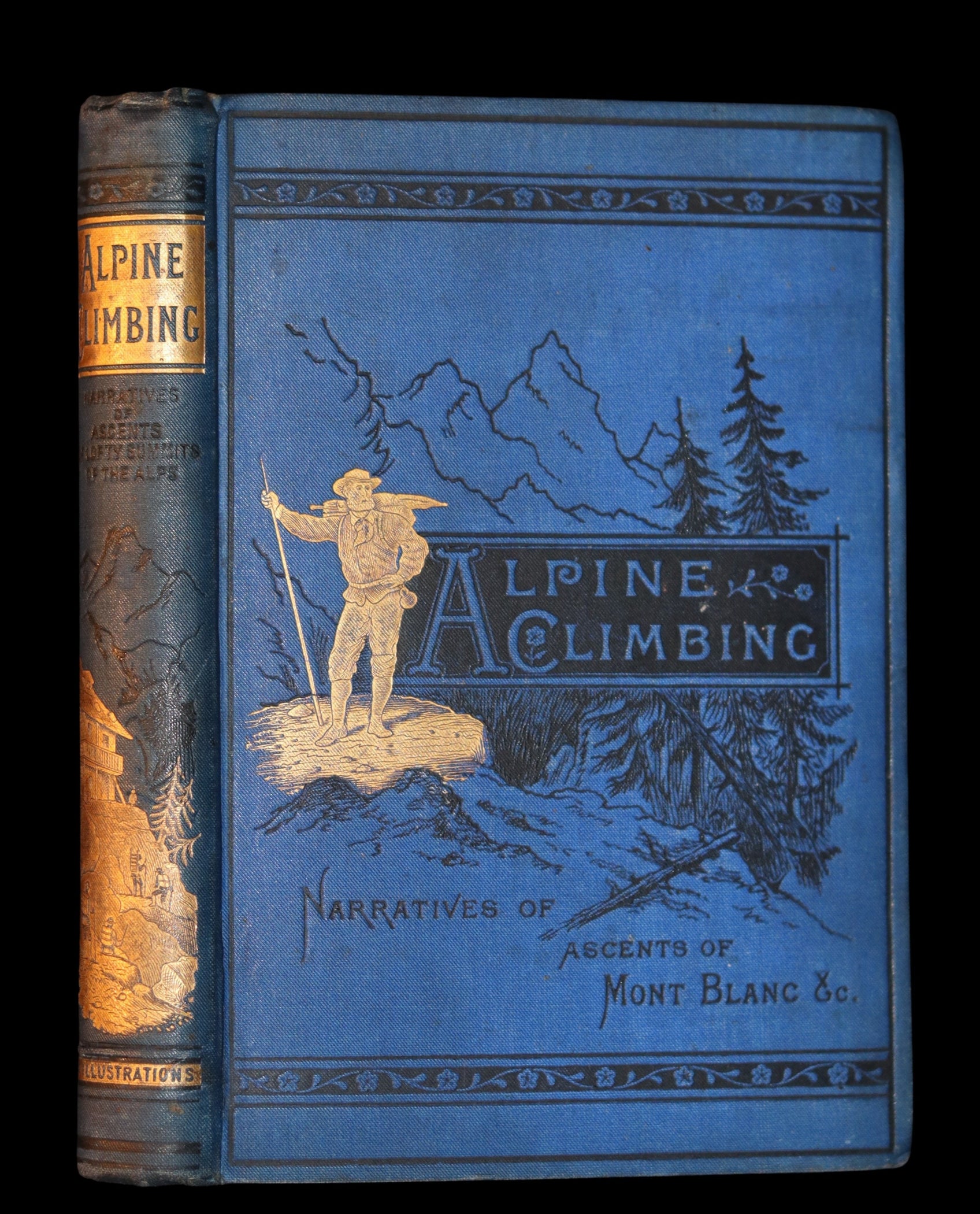 1882 Rare Victorian Book - Alpine Climbing: Narratives of Recent ...