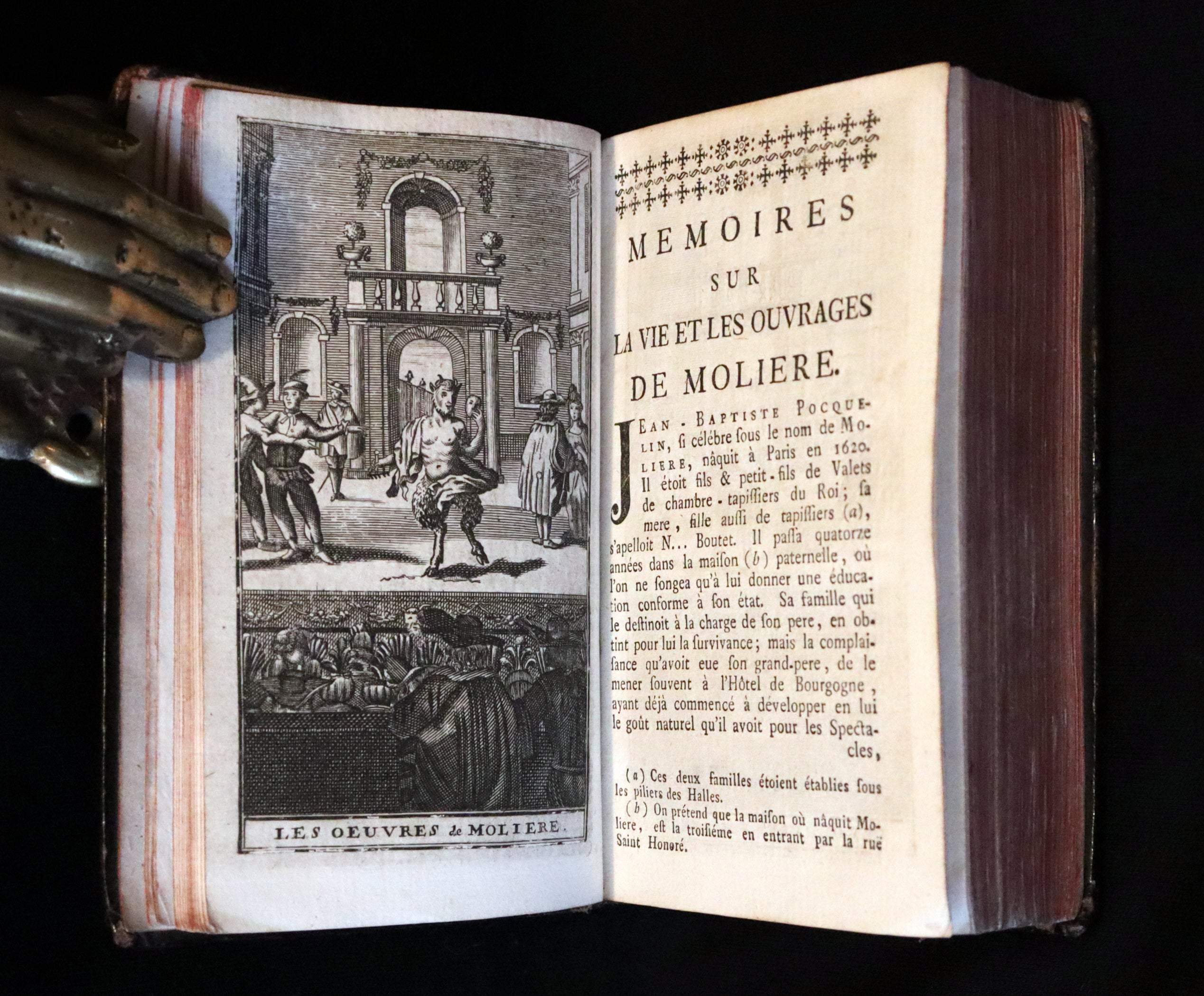 1760 Scarce French Book set - The Complete Illustrated Work of MOLIERE ...