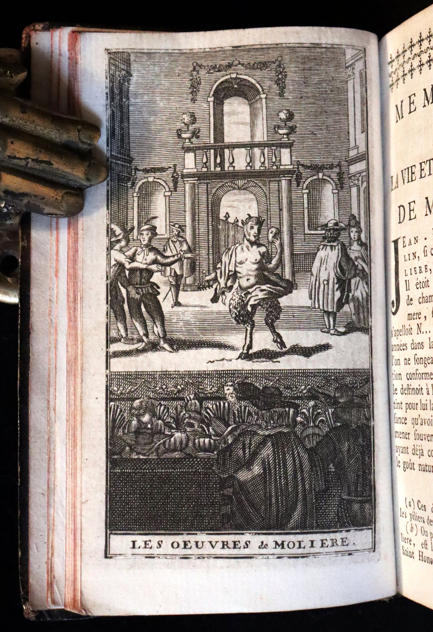 1760 Scarce French Book set - The Complete Illustrated Work of MOLIERE ...