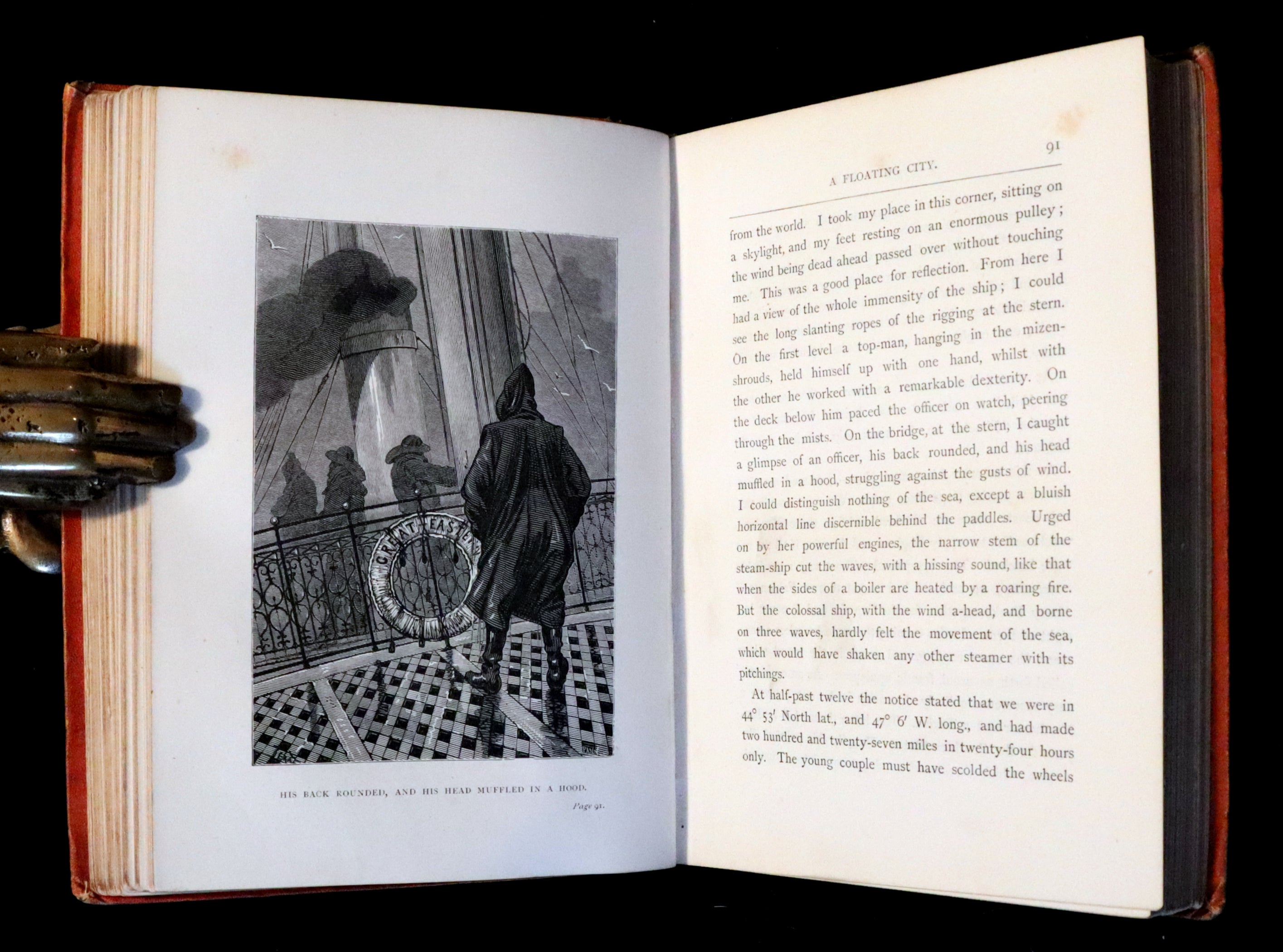 1874 Scarce First Edition Jules Verne - A Floating City and the ...