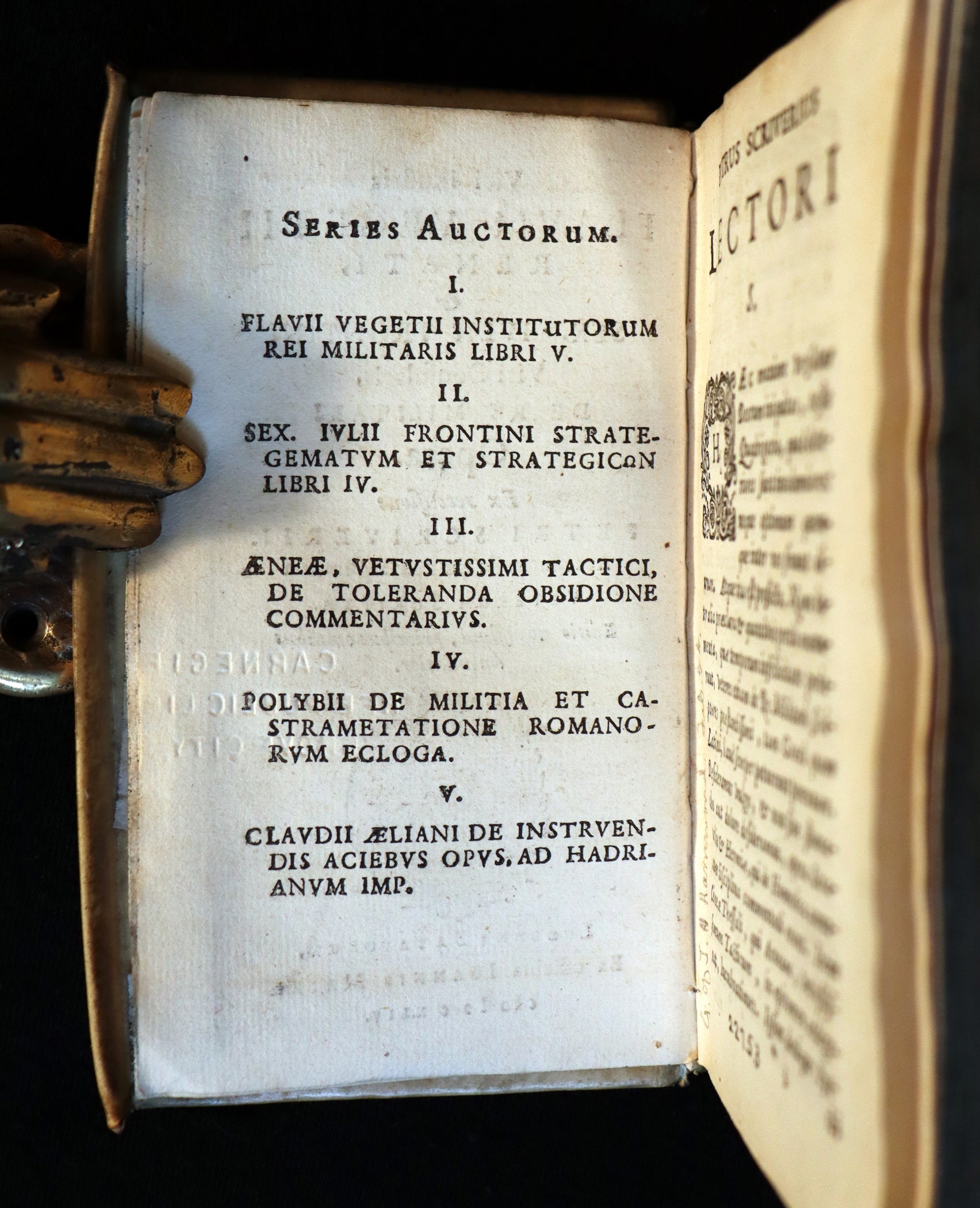 1644 Rare Latin Vellum Book - VEGETIUS on ROMAN WARFARE & POLYBIUS Mil ...