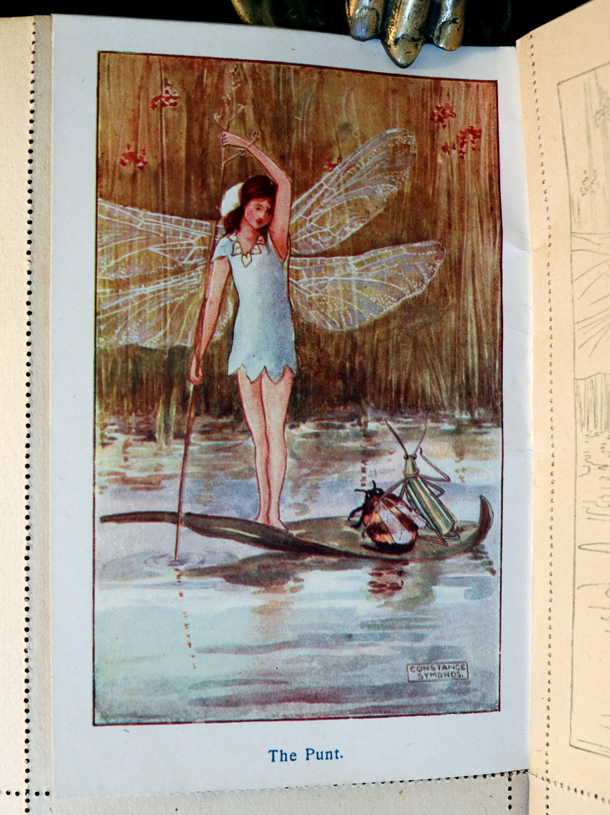 1920 Scarce Book - FAIRY REVELS - A Postcard Painting Book by Constance ...