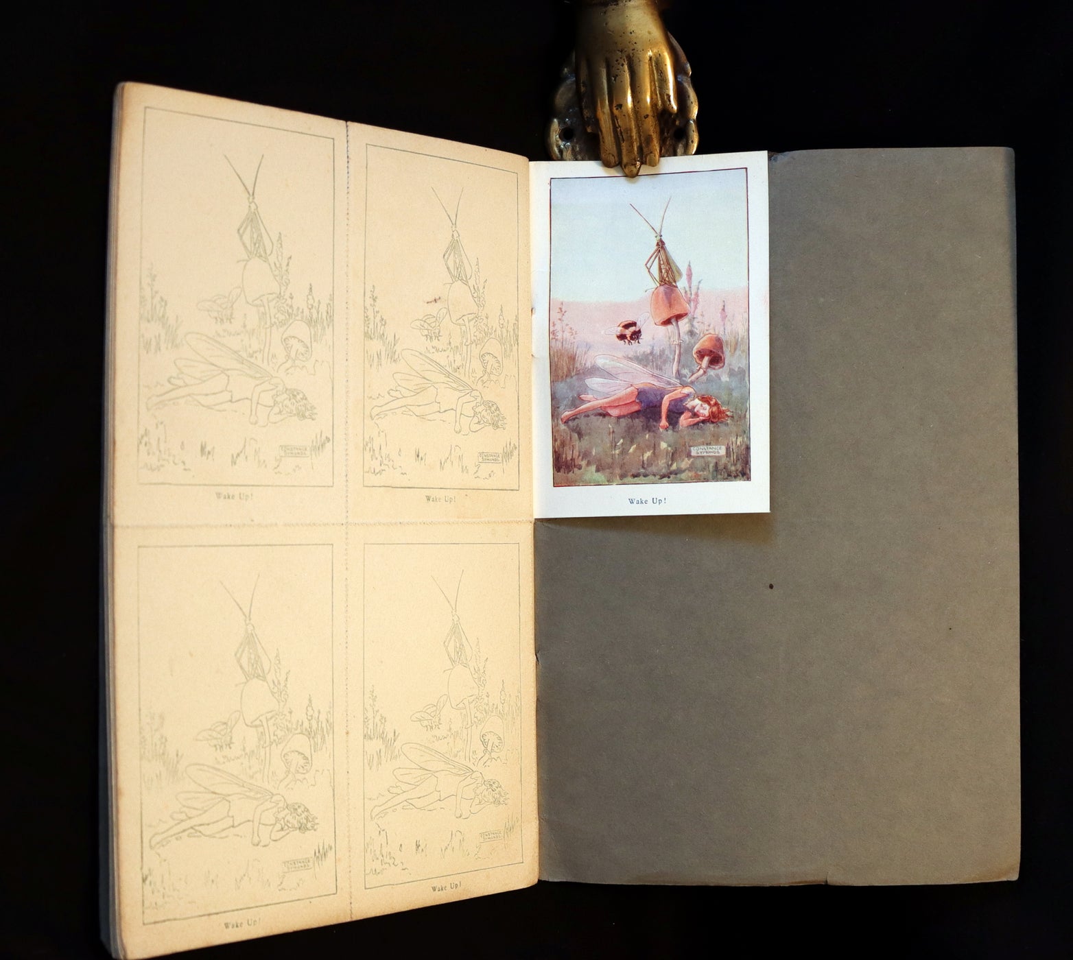 1920 Scarce Book - FAIRY REVELS - A Postcard Painting Book by Constance ...