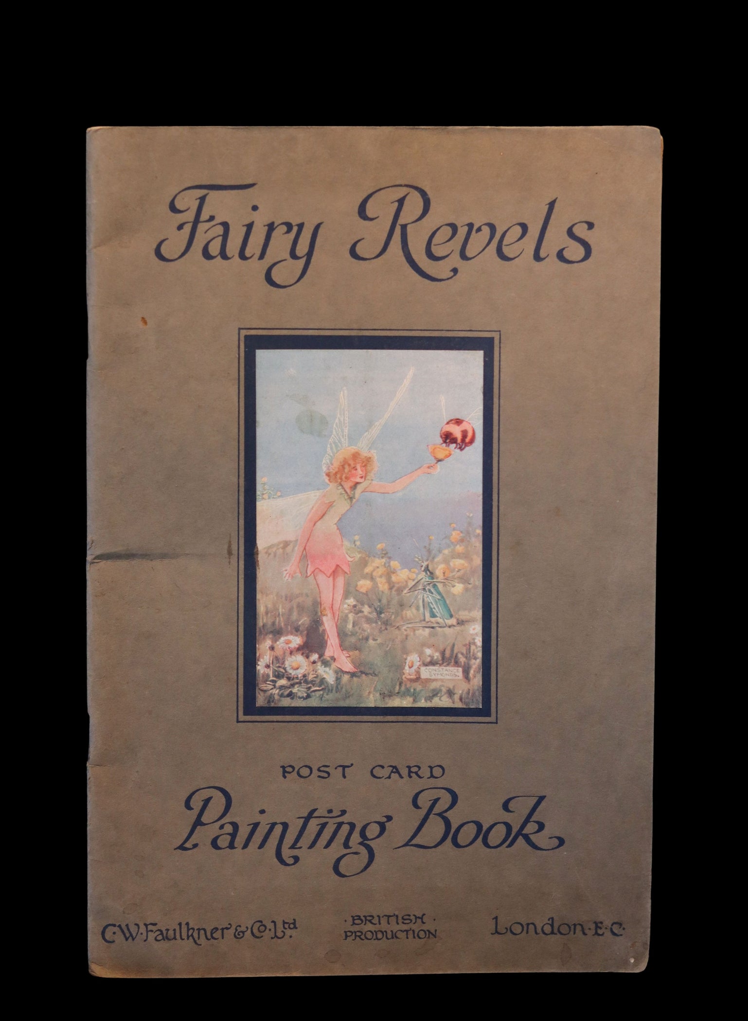 1920 Scarce Book - FAIRY REVELS - A Postcard Painting Book by Constance ...