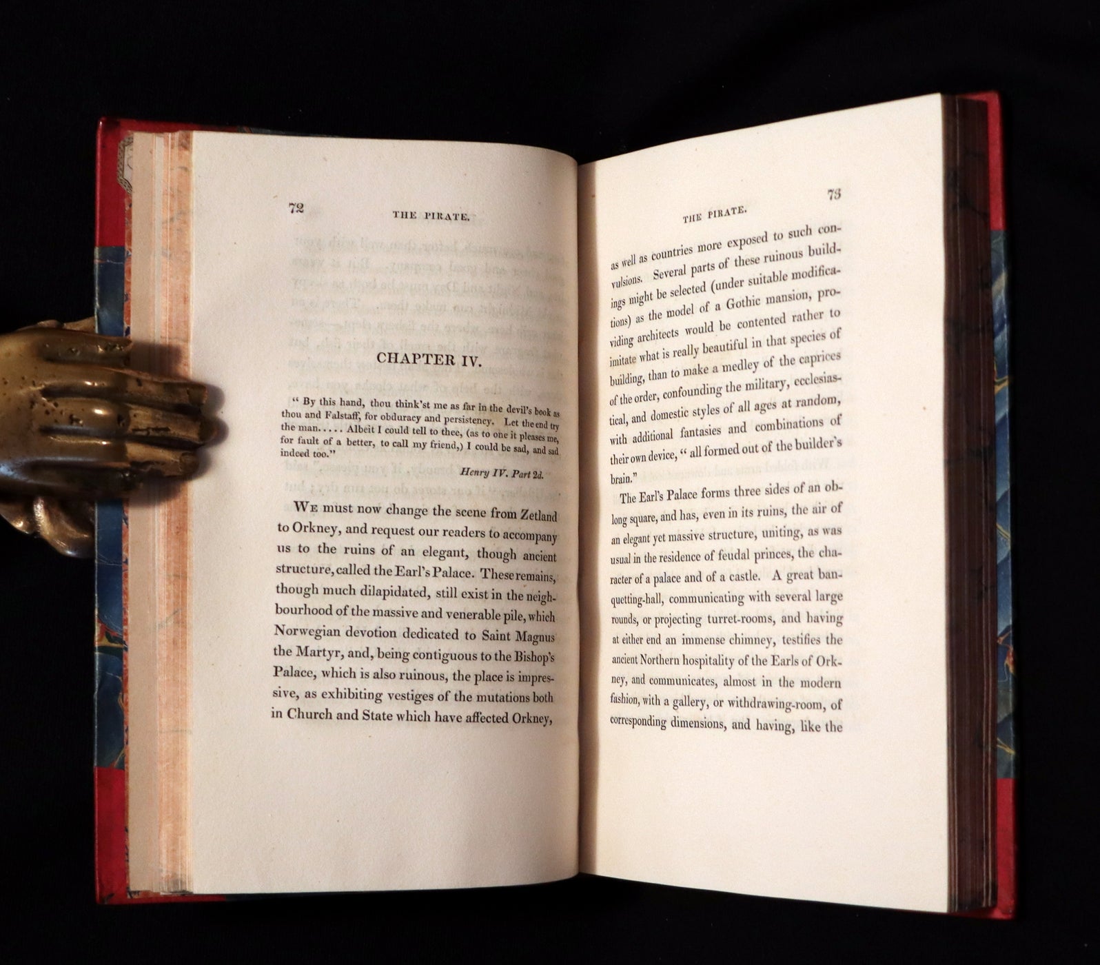 1822 Rare First Edition Book set in Regency binding - The PIRATE by ...