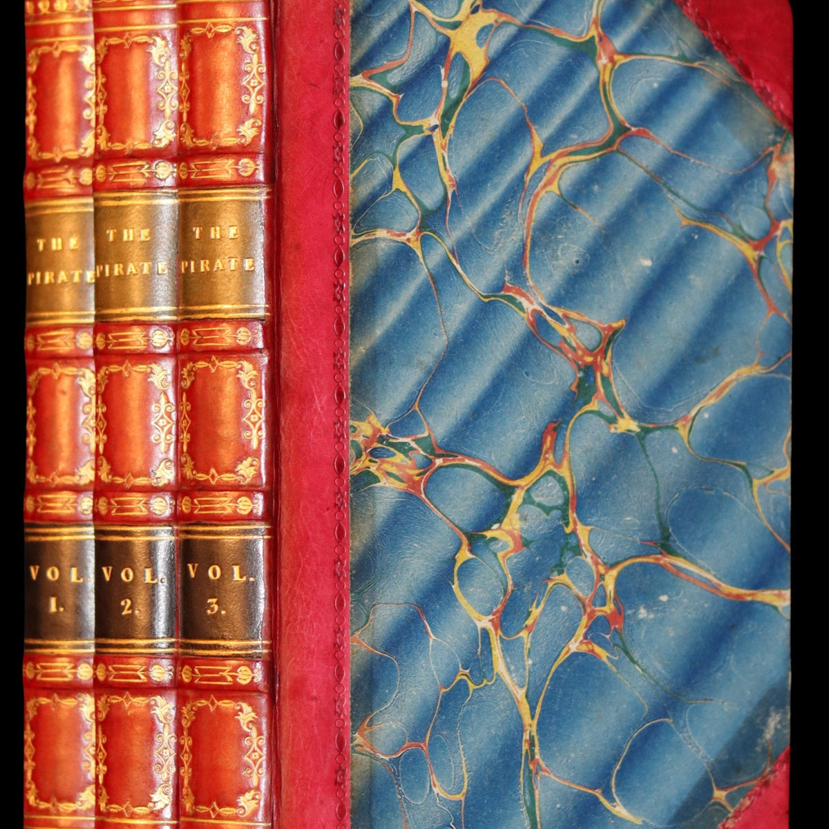 1822 Rare First Edition Book set in Regency binding - The PIRATE by ...