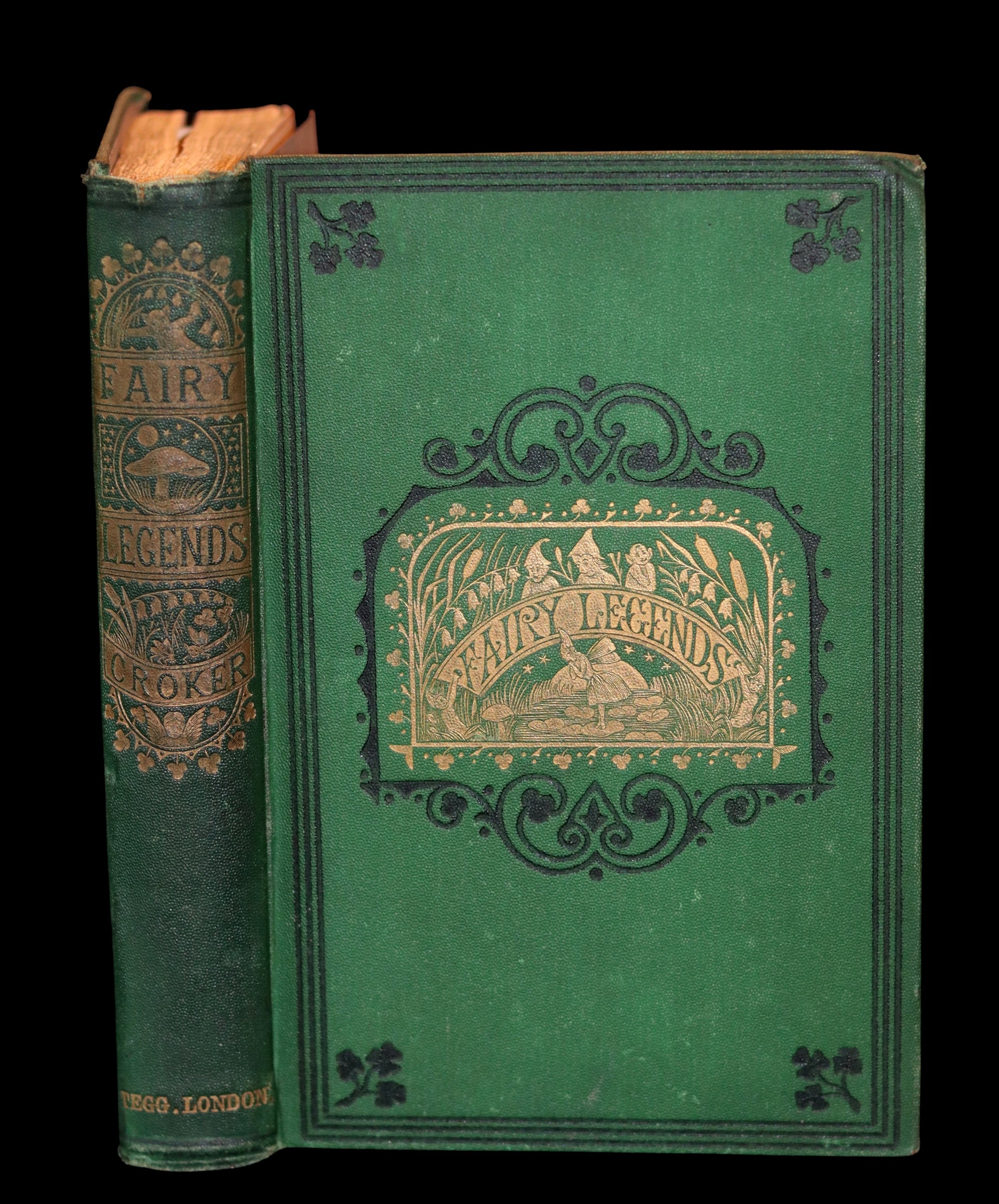 1870 Scarce Book ~ Fairy Legends and Traditions of the South of Ireland ...
