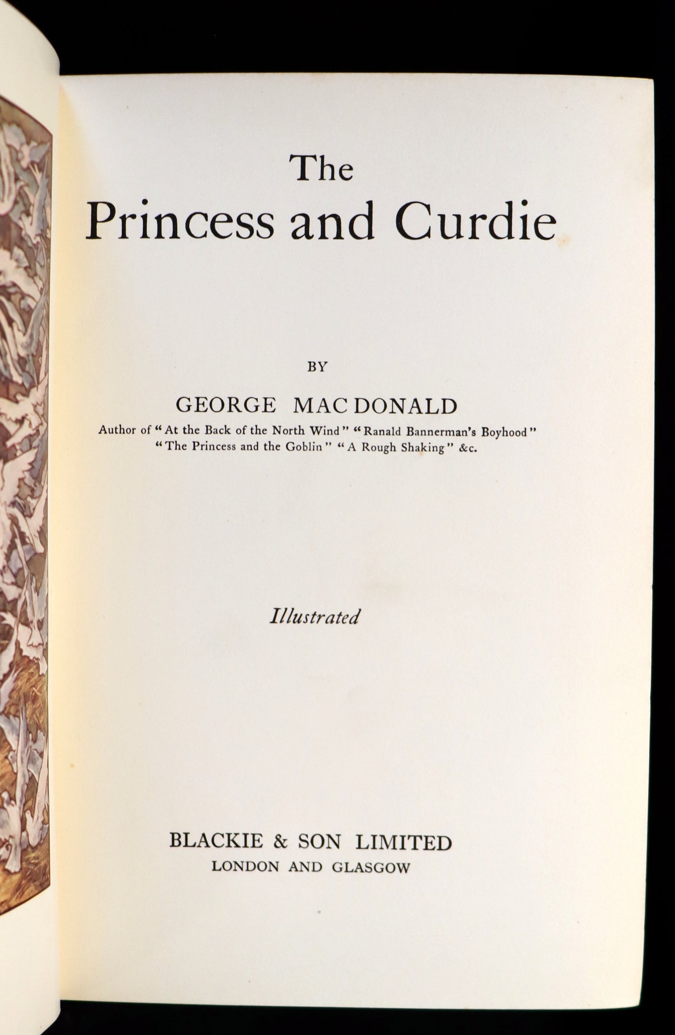 1912 Rare Book - The Princess and Curdie by George Macdonald ...