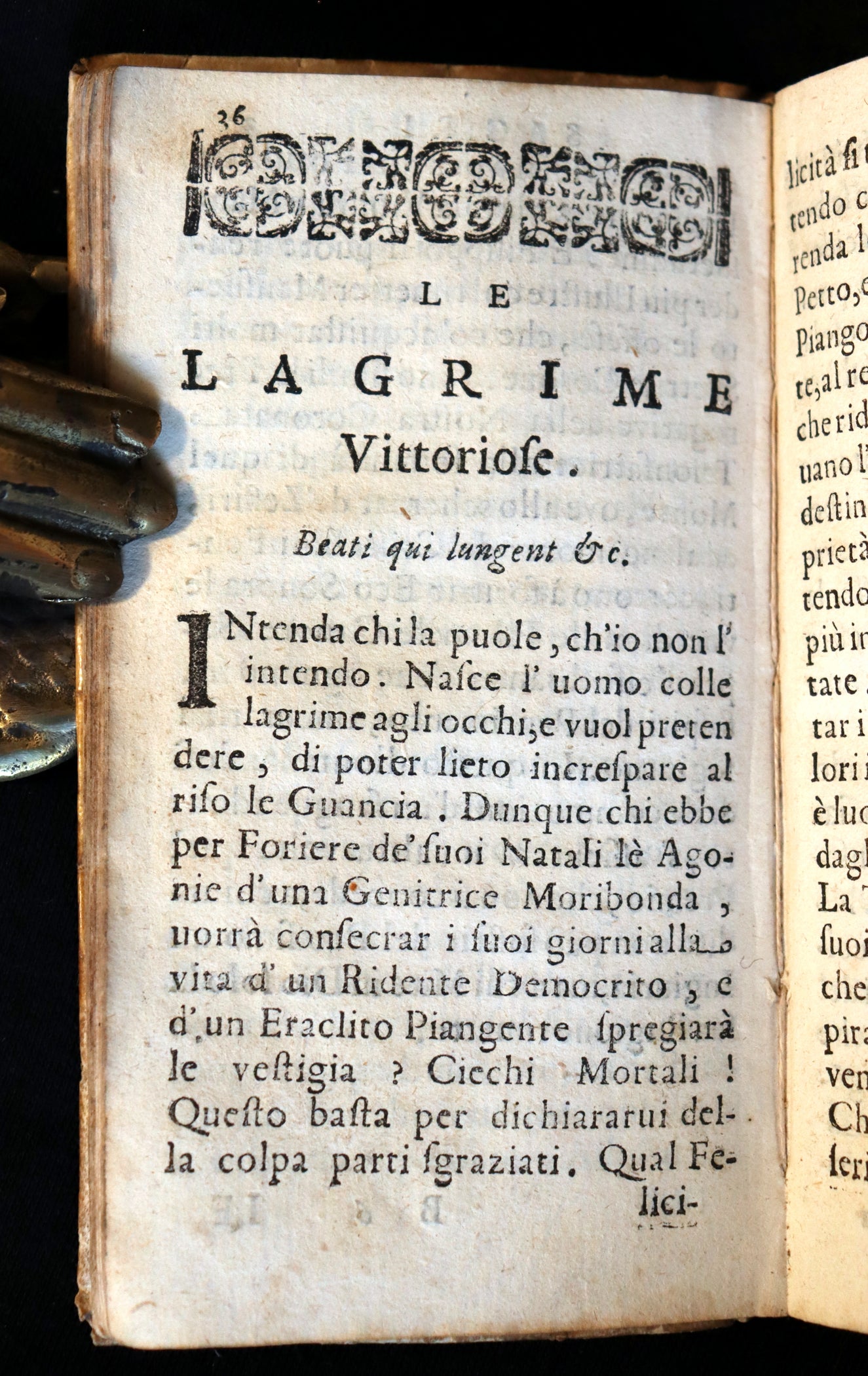 1695 Scarce Italian Vellum Book - The Crown of the Followers of Jesus ...