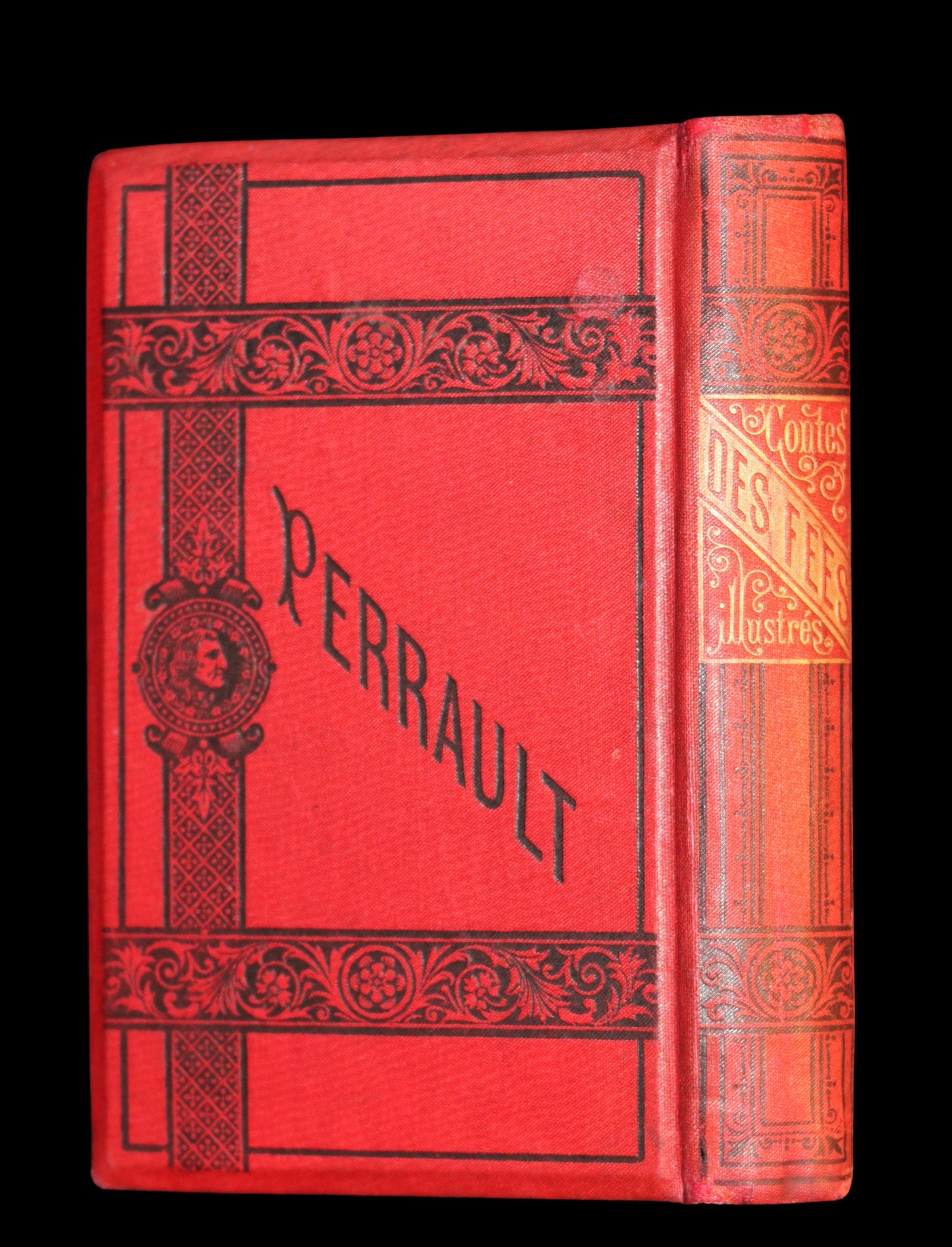 1890 Scarce color illustrated French Book ~ Contes des Fees by Perrault ...