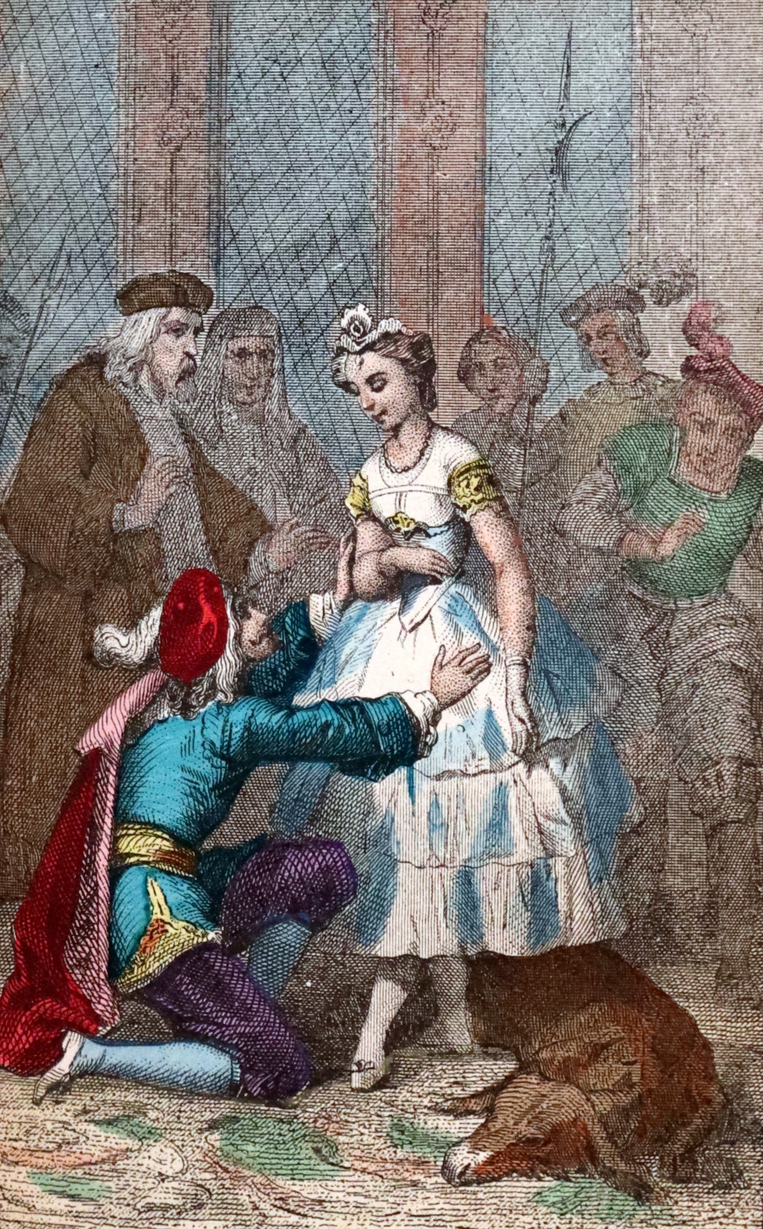 1890 Scarce color illustrated French Book ~ Contes des Fees by Charles ...