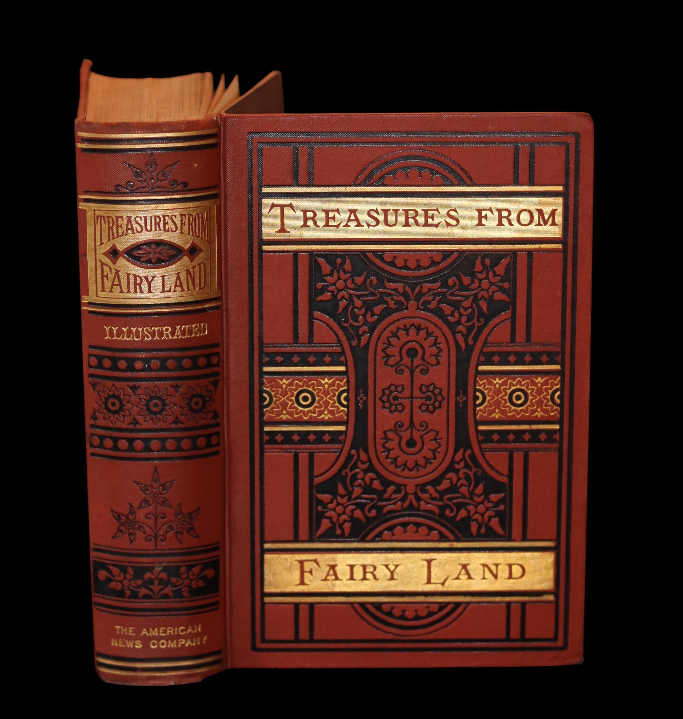 1879 Rare Victorian Book ~ Treasures from FAIRY LAND by Raymond and Gr ...