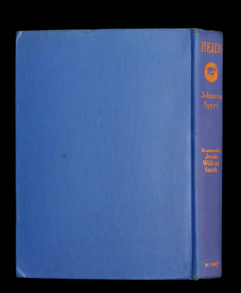 1922 Scarce Book with Dust jacket - HEIDI by Johanna Spyri illustrated ...