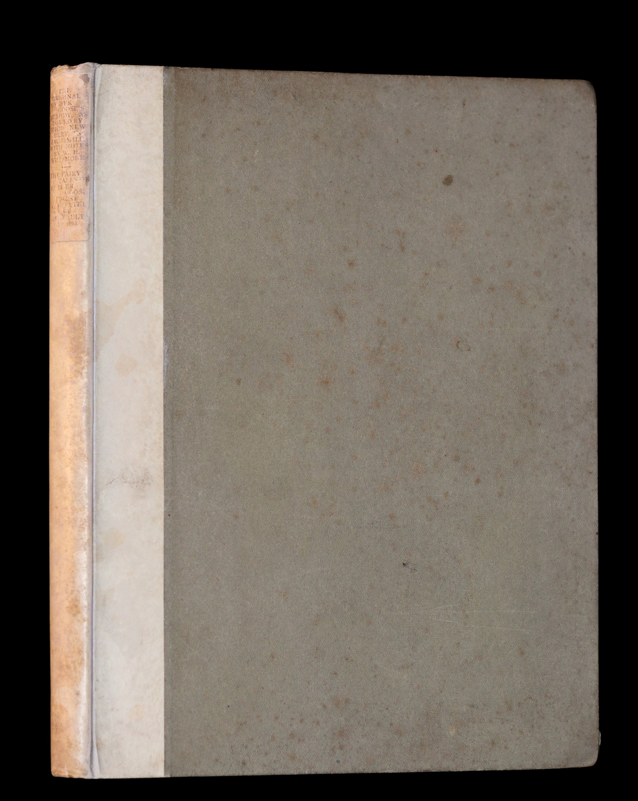 1892 Scarce Book - The Original MOTHER GOOSE's Melody & FAIRY TALES ...