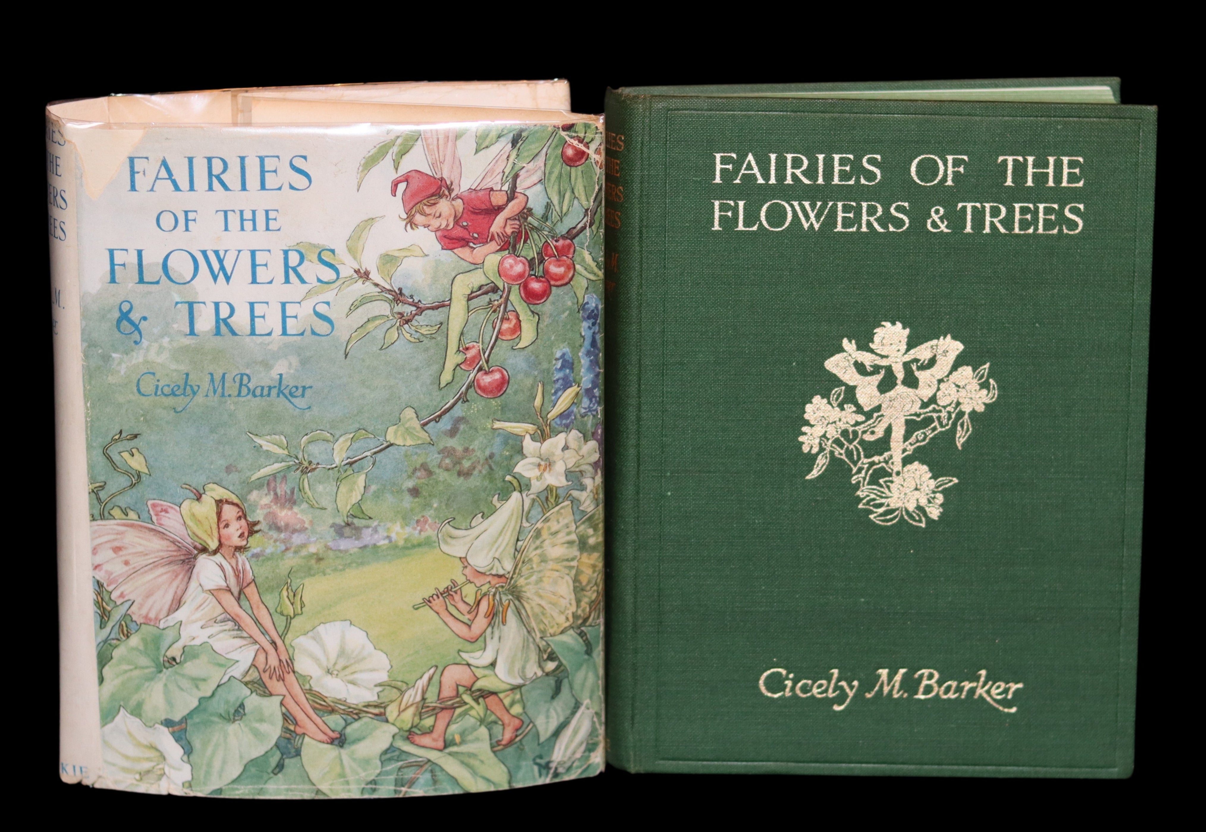 1950 Rare Cicely Mary Barker Book - FAIRIES OF THE FLOWERS AND TREES ...