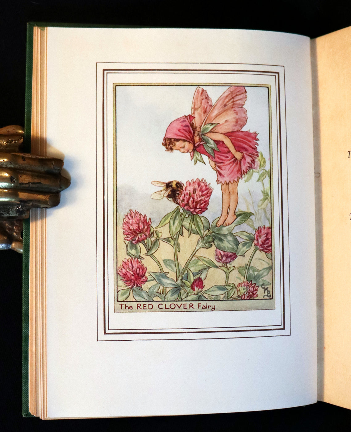 1950 Rare Cicely Mary Barker Book - FAIRIES OF THE FLOWERS AND TREES ...