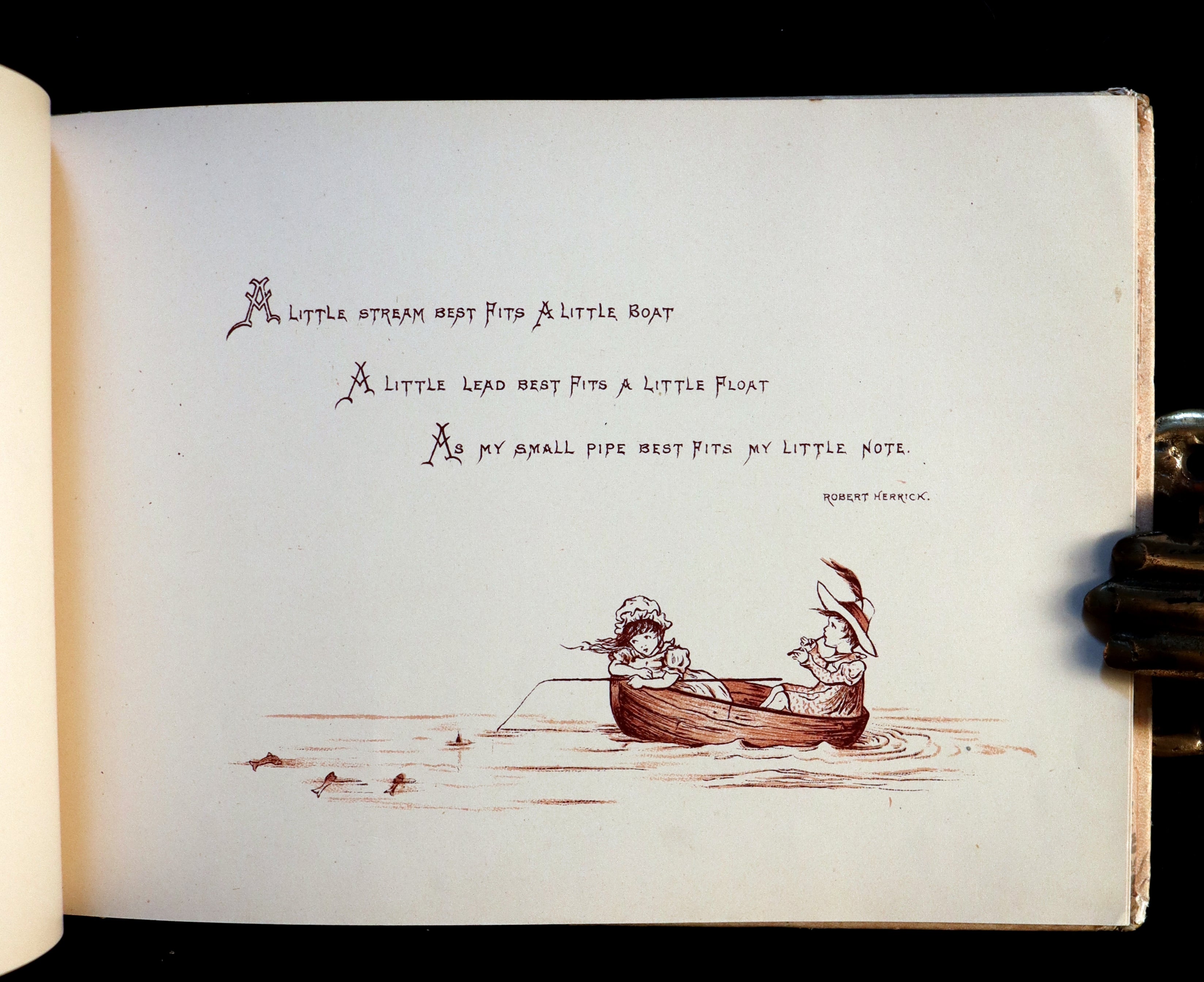 1883 Scarce Victorian Book - Pictures from the Poets illustrated by T ...