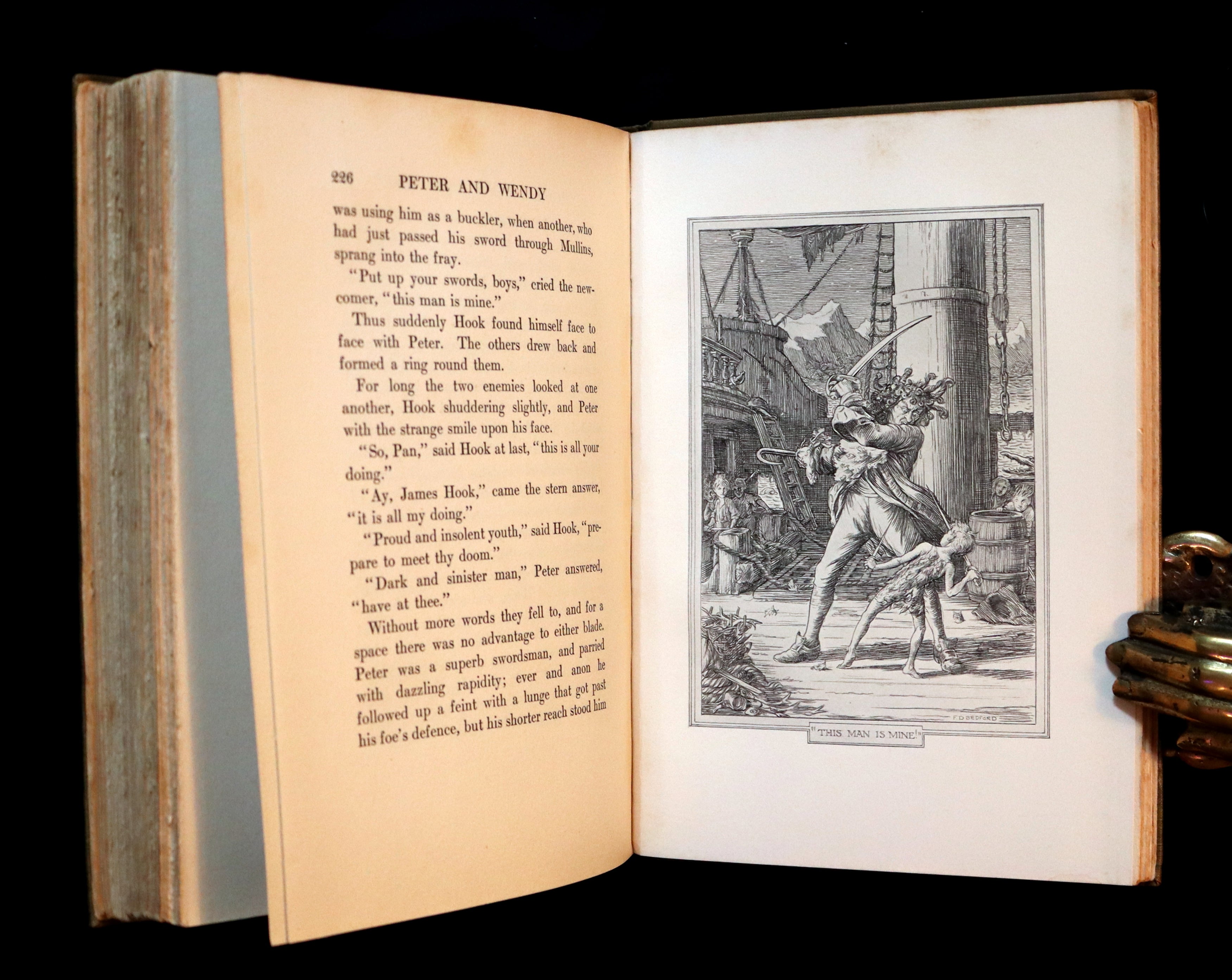 1911 Peter Pan First Edition - Peter and Wendy — MFLIBRA - Antique Books