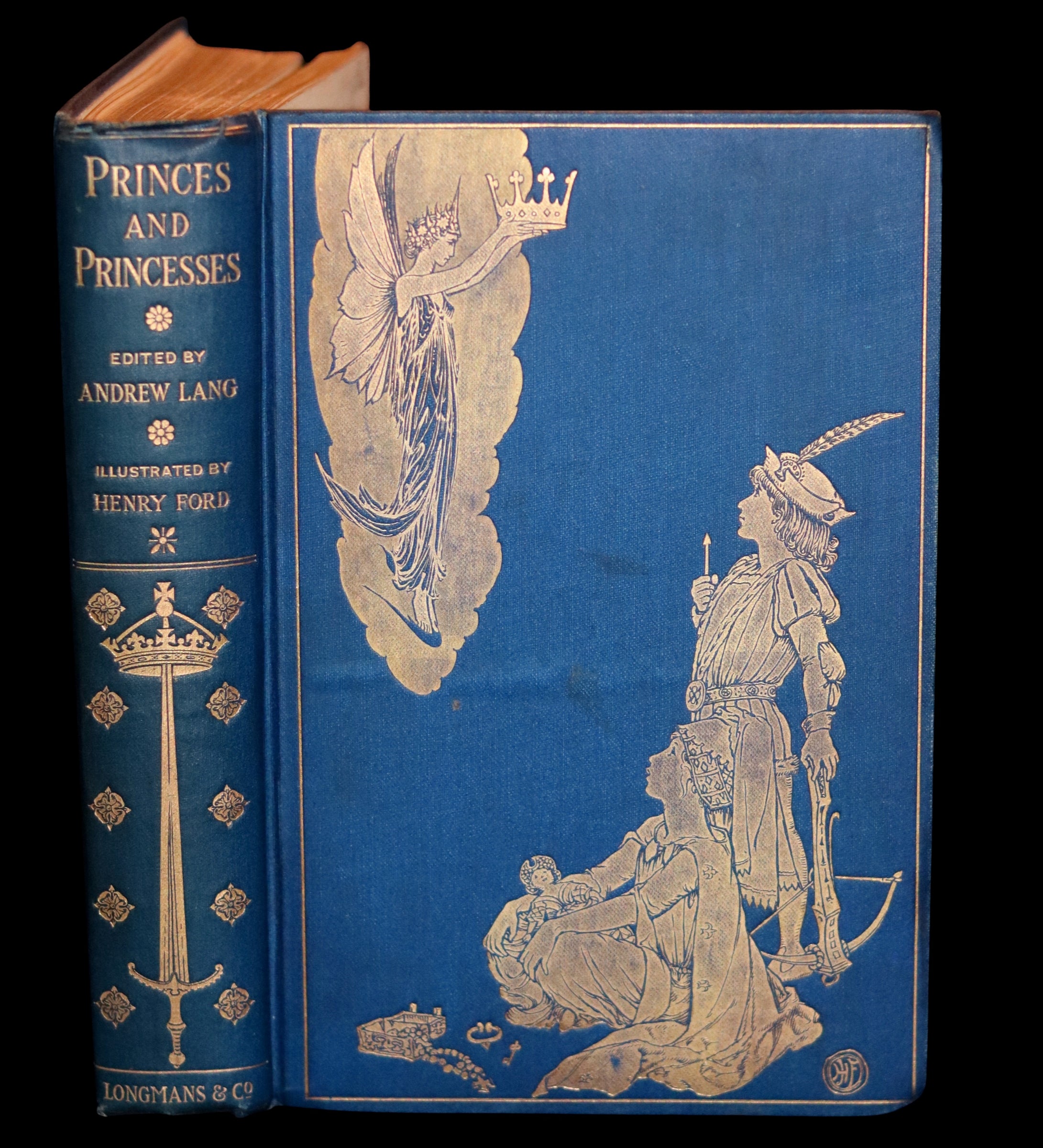 1908 Rare First Edition - THE BOOK OF PRINCES & PRINCESSES by Mrs. Lang ...