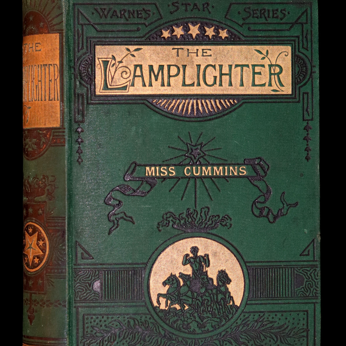1890 Rare Victorian Book - The LAMPLIGHTER by Maria Susanna Cummins. by ...