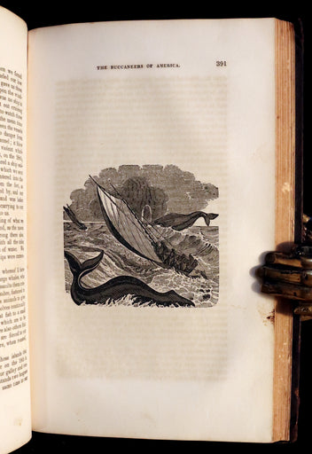1853 Scarce Book - Pirates -The History Of The Buccaneers Of America ...
