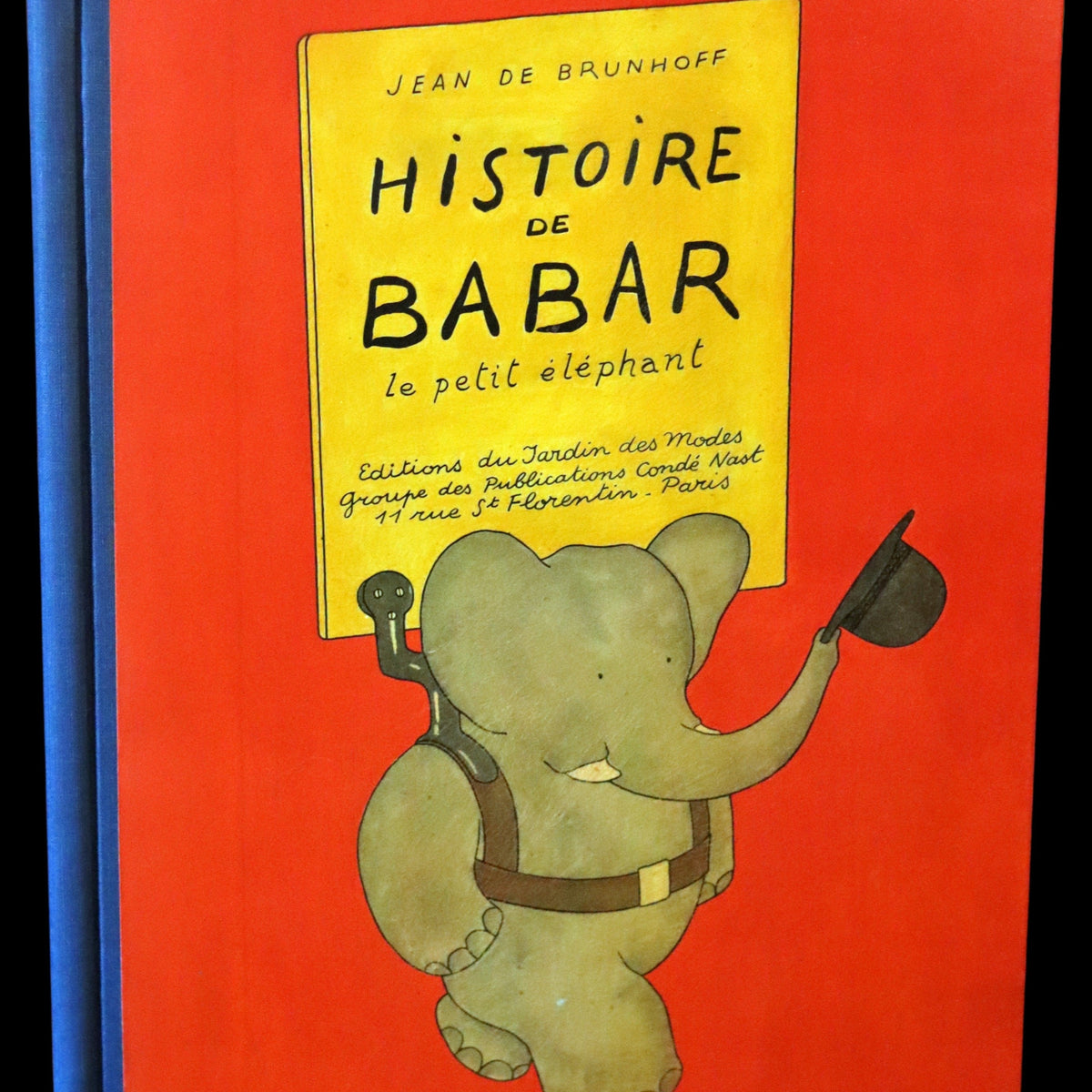 1931 TRUE FIRST EDITION French Book - Histoire de BABAR le Petit ...