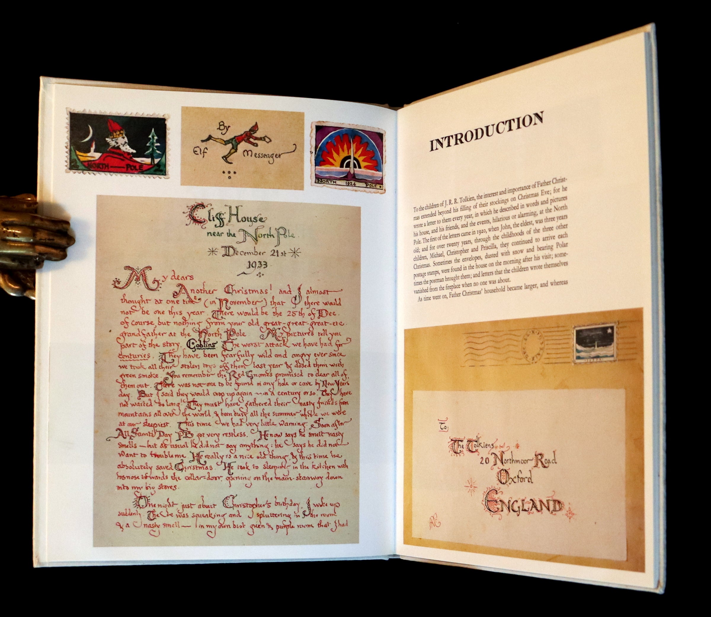 1976 First Edition - The Father Christmas Letters of J.R.R. TOLKIEN fo ...
