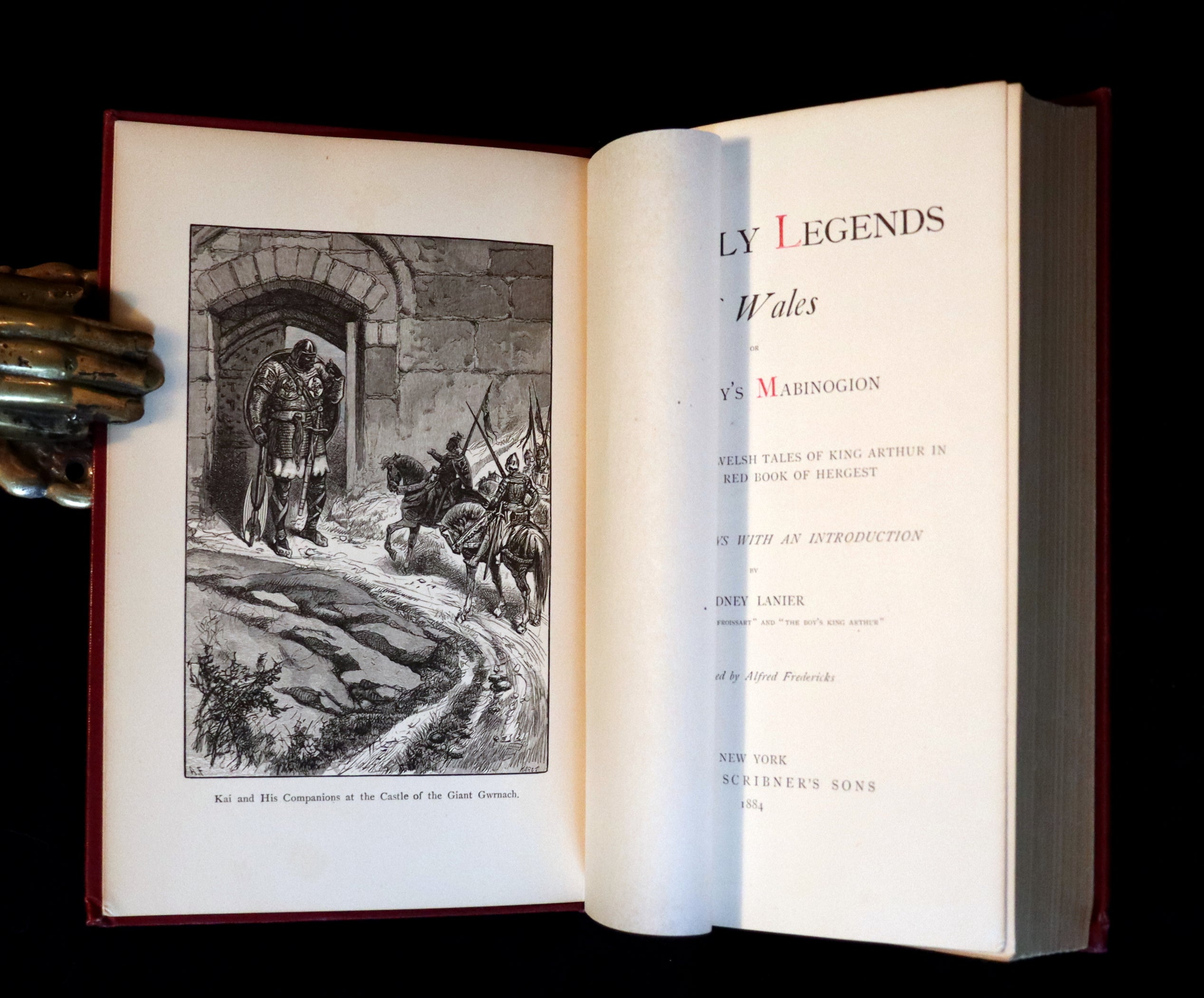 1884 Rare Book - Knightly Legends of Wales or the Boy's Mabinogion ...