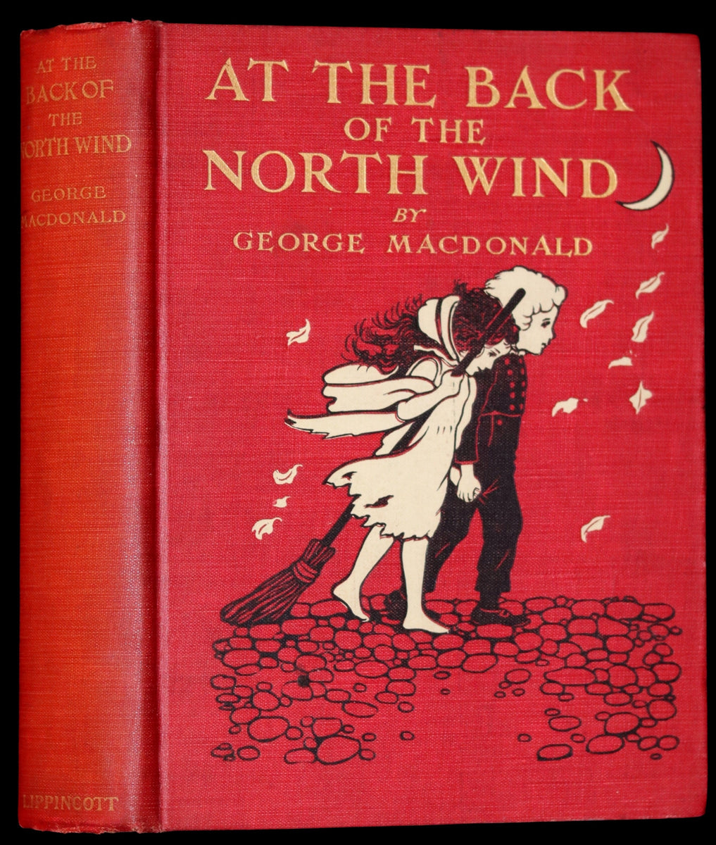 1909 Rare Book - AT THE BACK OF THE NORTH WIND. First Edition illustra ...