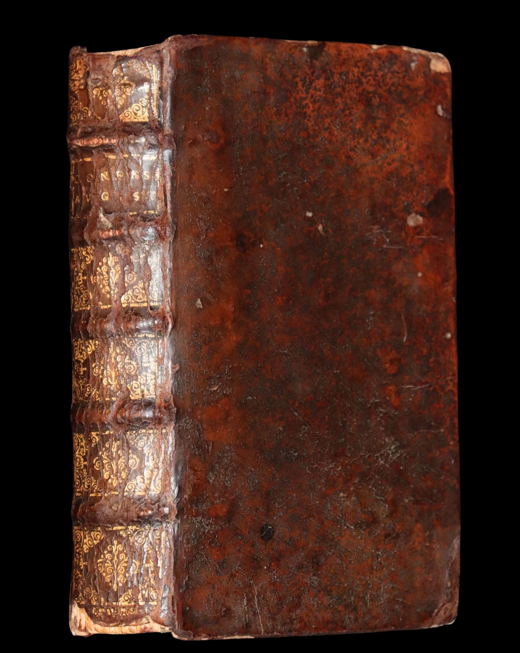 1687 Rare Latin Book - The Confessions of Saint Augustine of Hippo ...