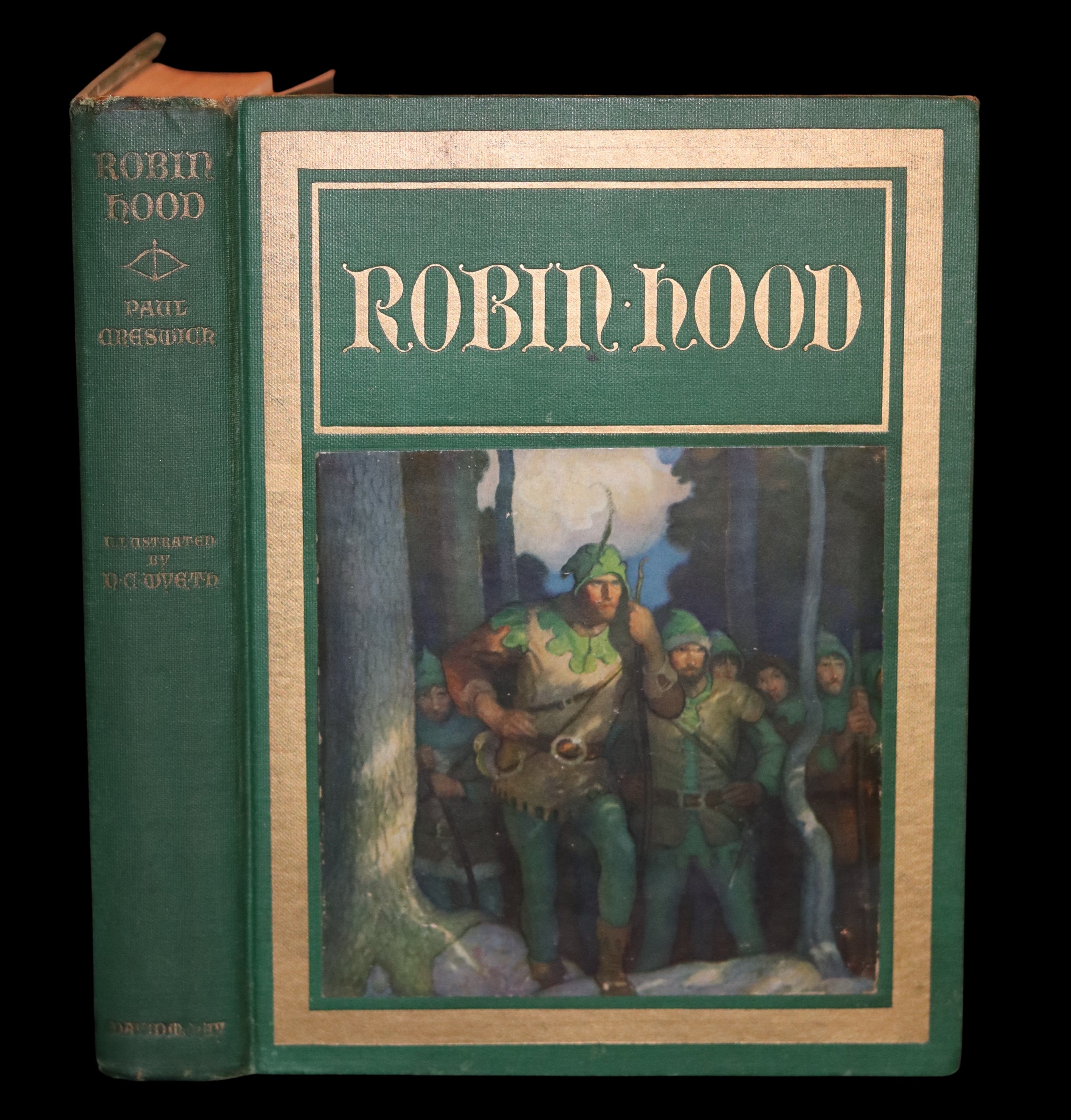1917 Rare First Edition - ROBIN HOOD illustrated by N.C. Wyeth. by ...