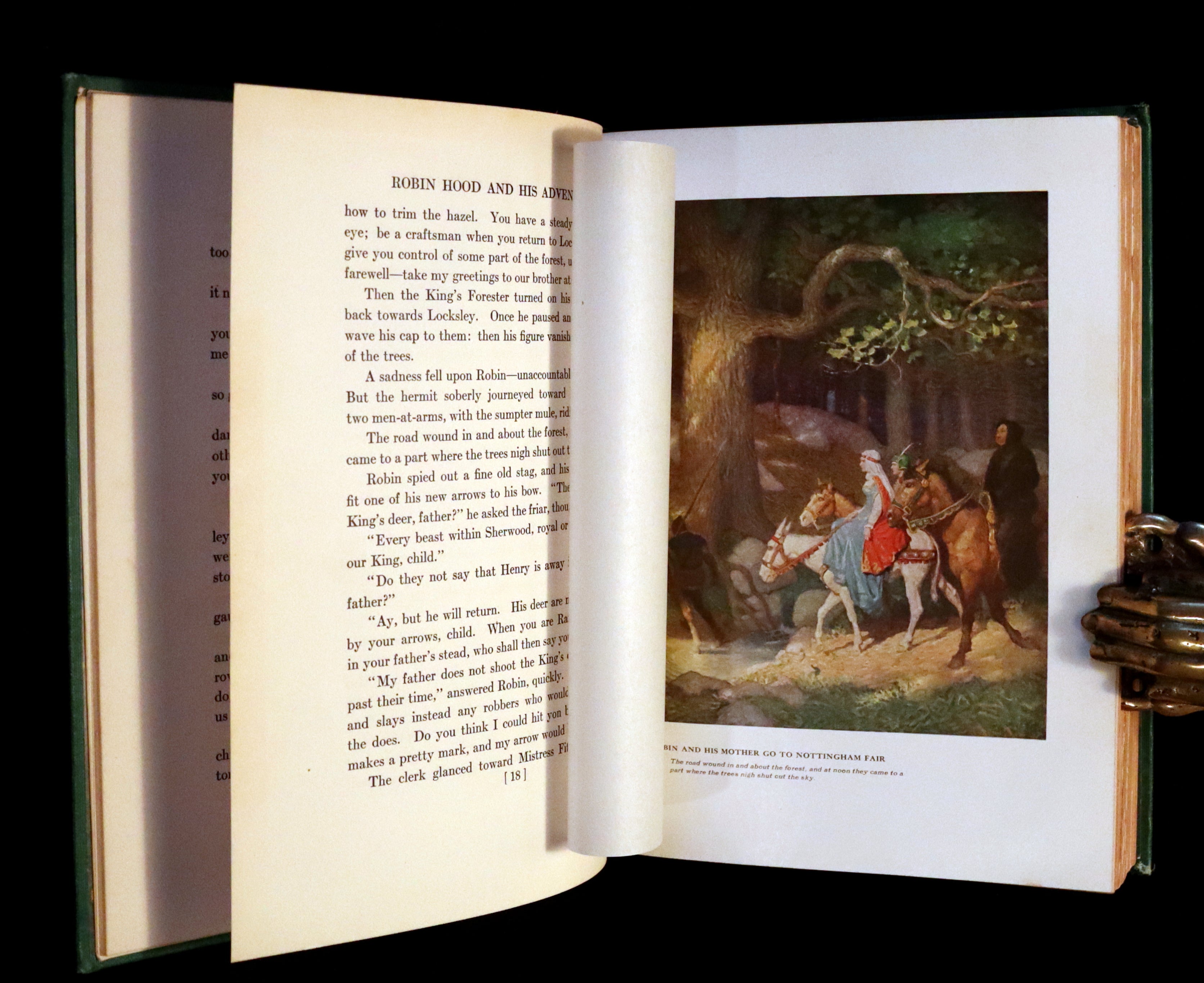 1917 Rare First Edition - ROBIN HOOD illustrated by N.C. Wyeth. by ...