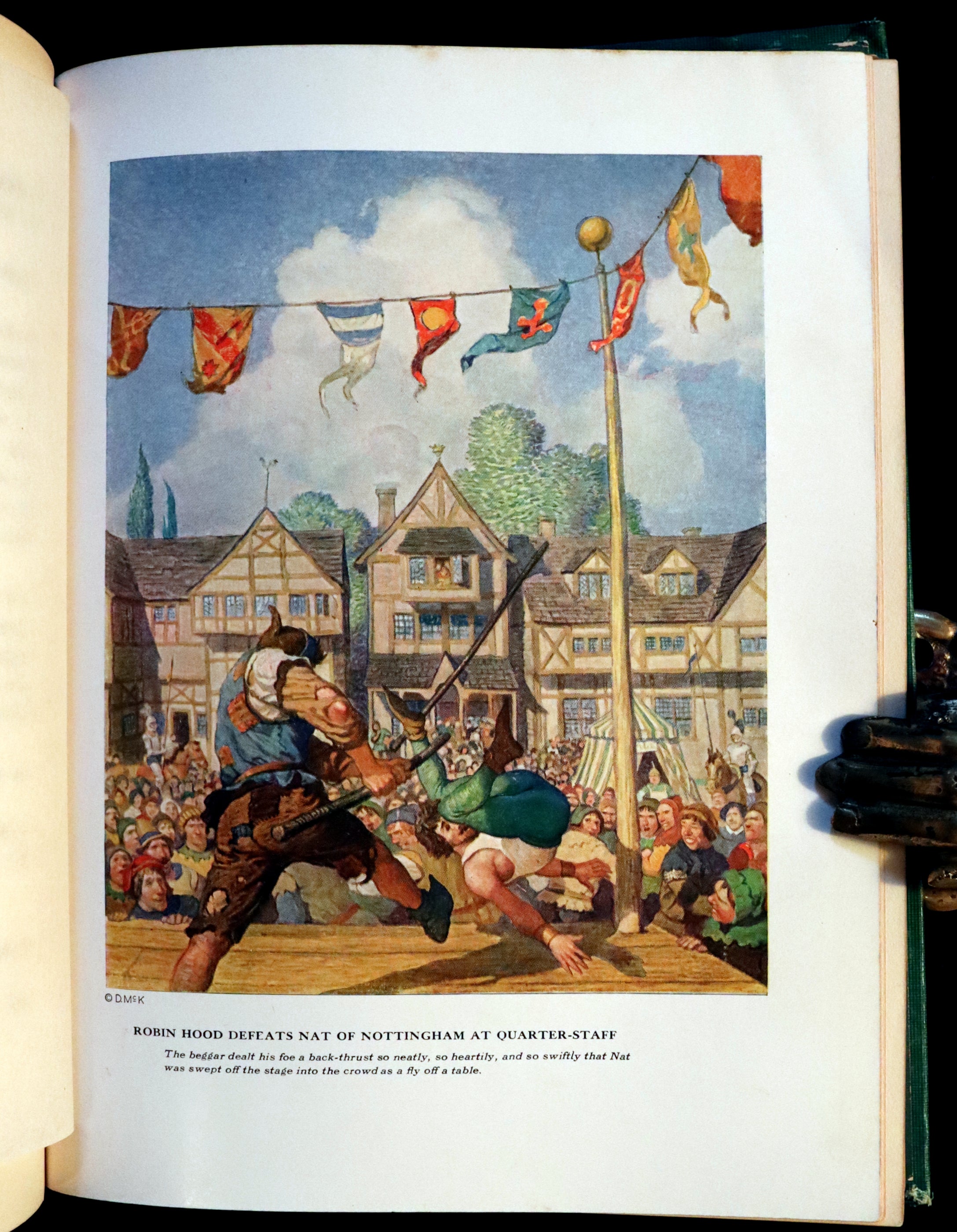 1917 Rare First Edition - ROBIN HOOD illustrated by N.C. Wyeth. by ...