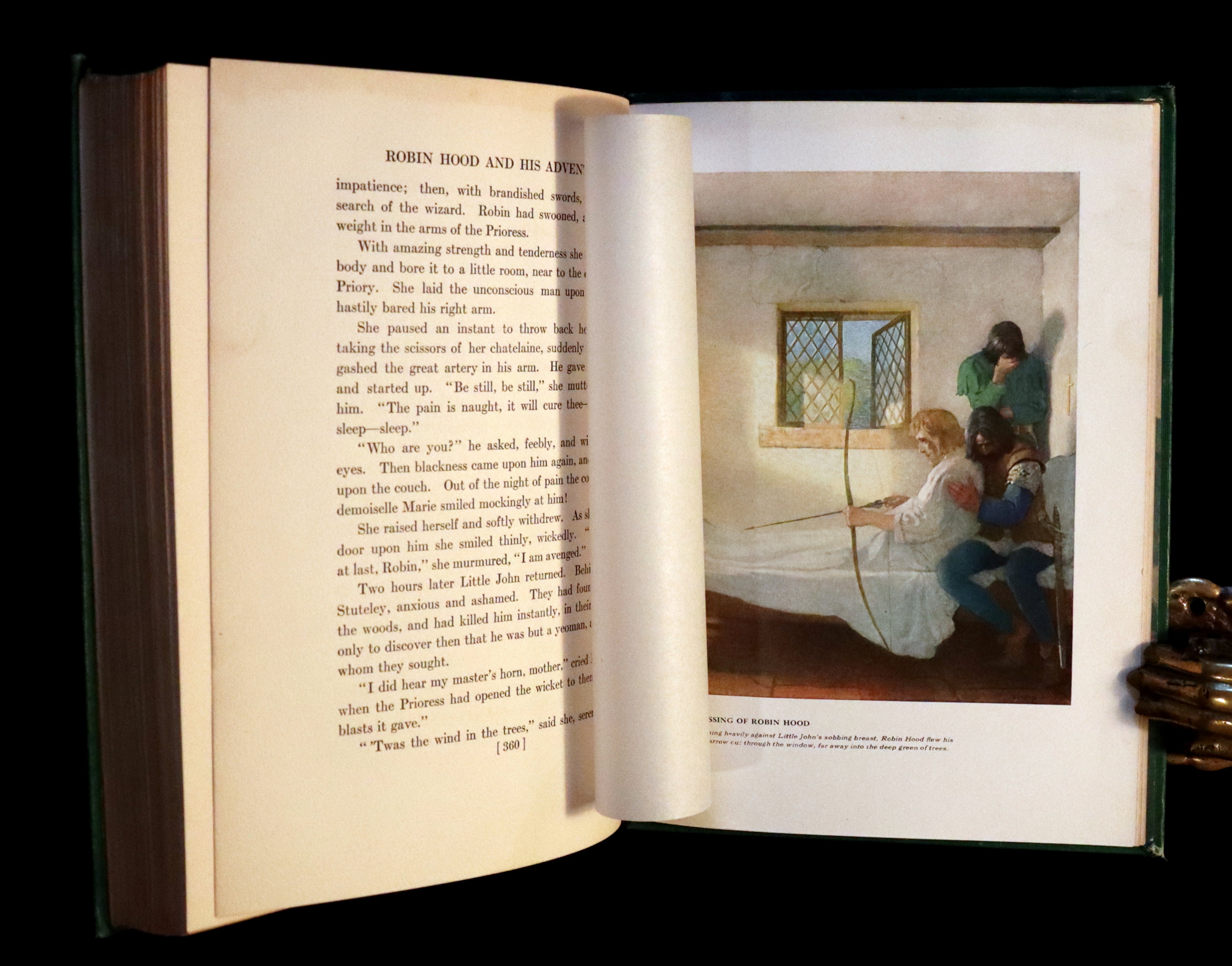 1917 Rare First Edition - ROBIN HOOD illustrated by N.C. Wyeth. by ...