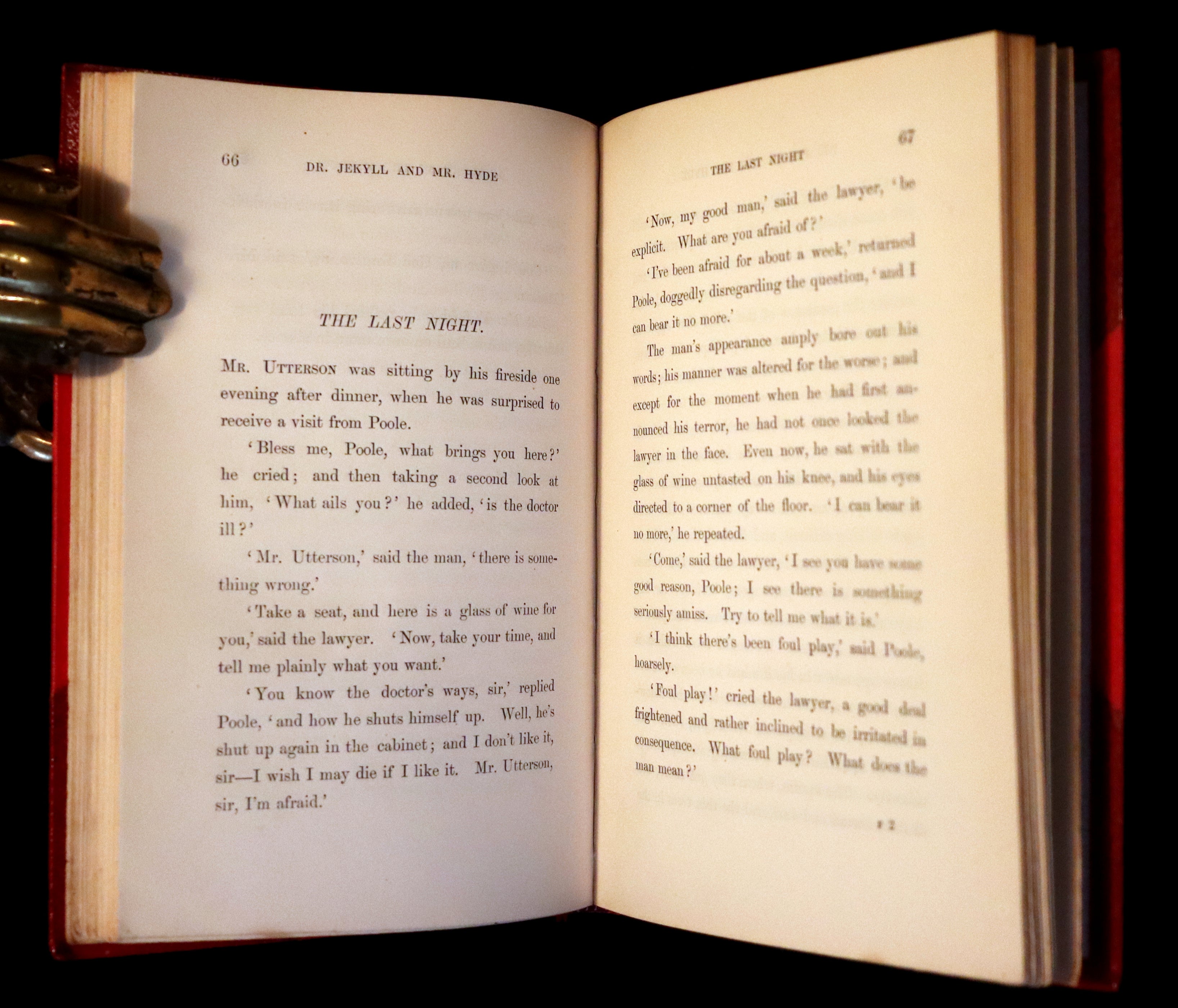 1886 Rare Book in Bickers & Son Binding - Dr Jekyll and Mr Hyde by ...