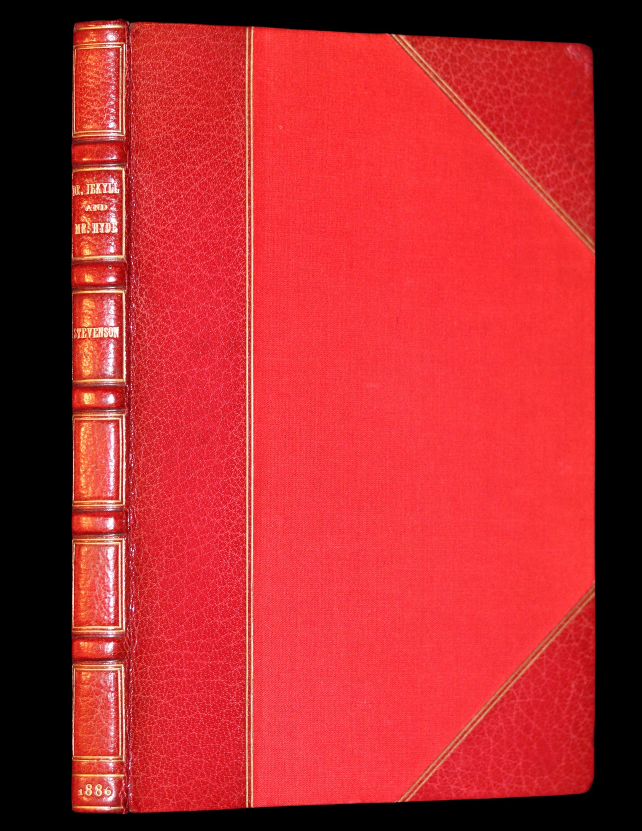 1886 Rare Book in Bickers & Son Binding - Dr Jekyll and Mr Hyde by ...